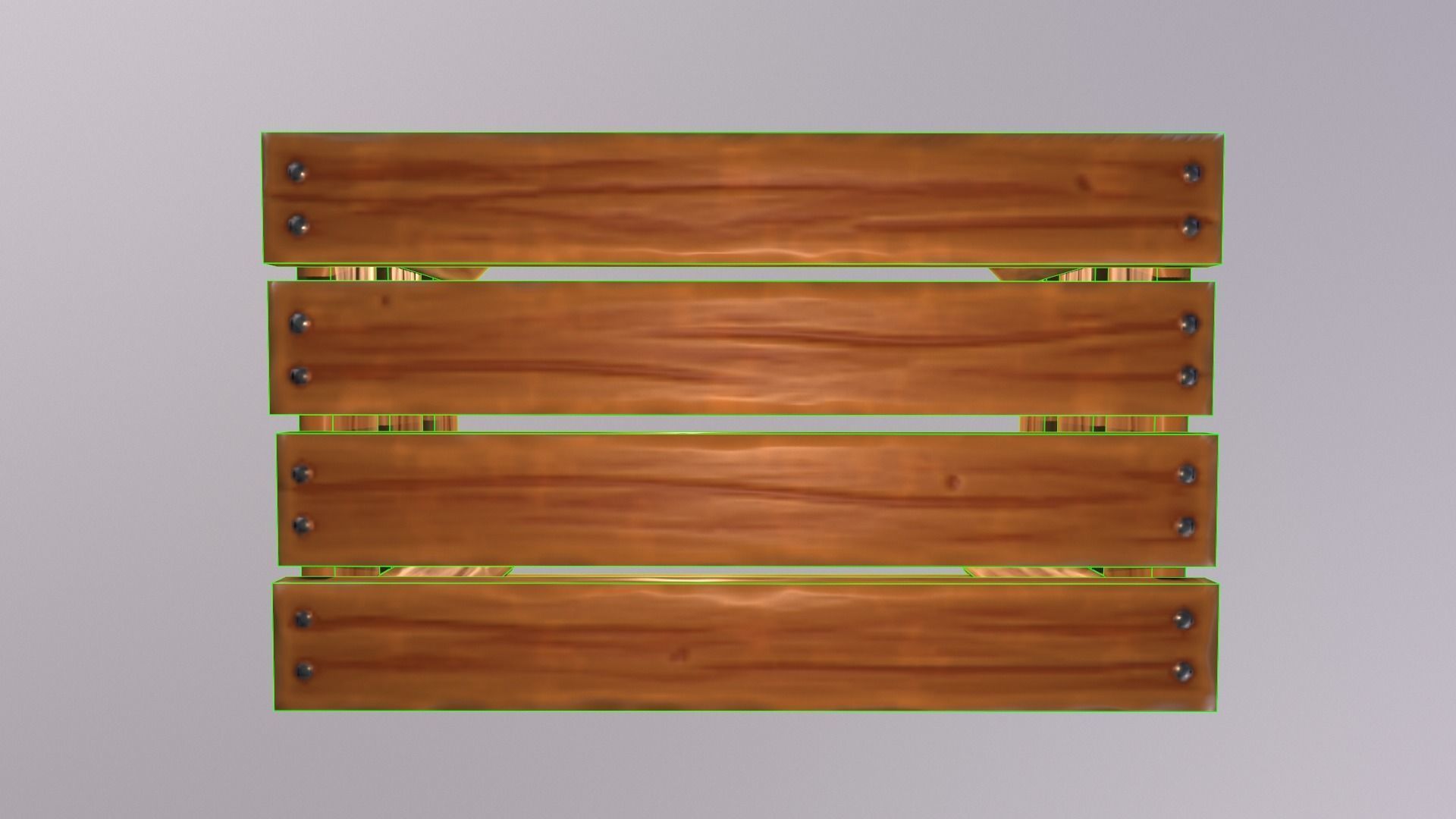 Stylized wood crate free VR / AR / low-poly 3D model | CGTrader