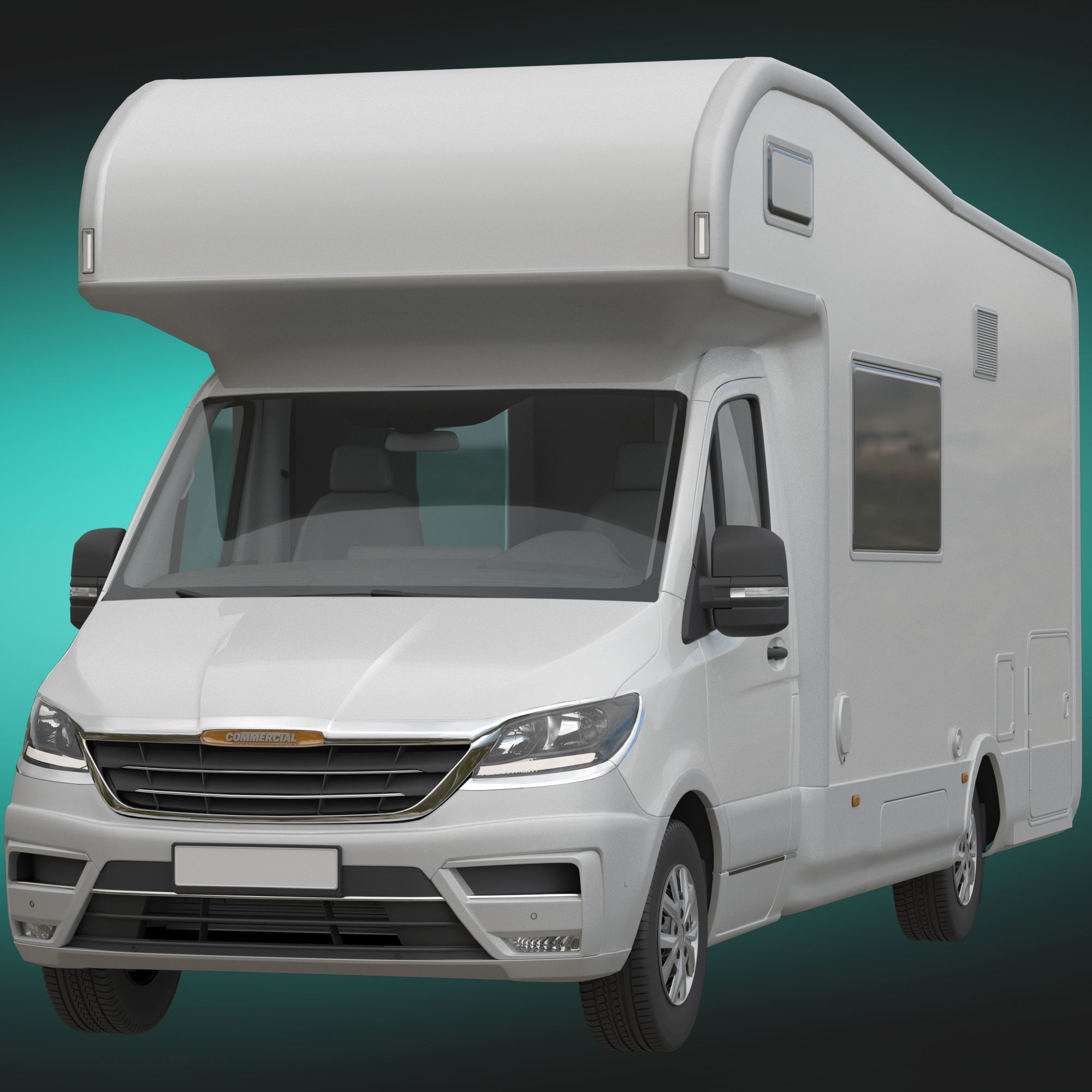 Generic MotorHome 3D model | CGTrader