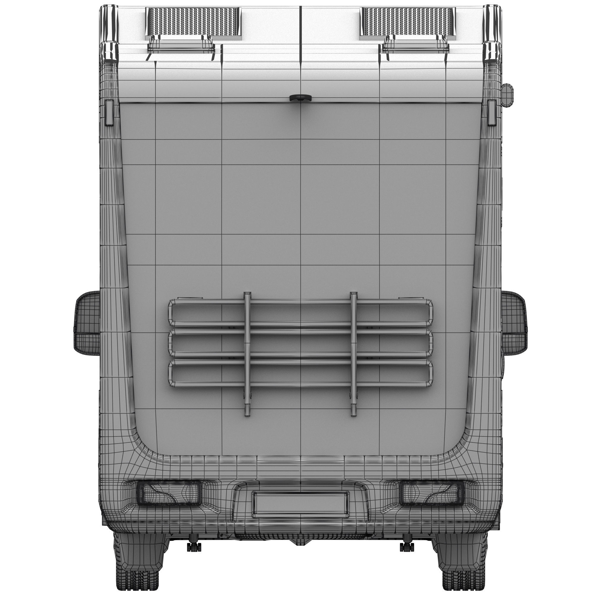 Generic MotorHome 3D model | CGTrader