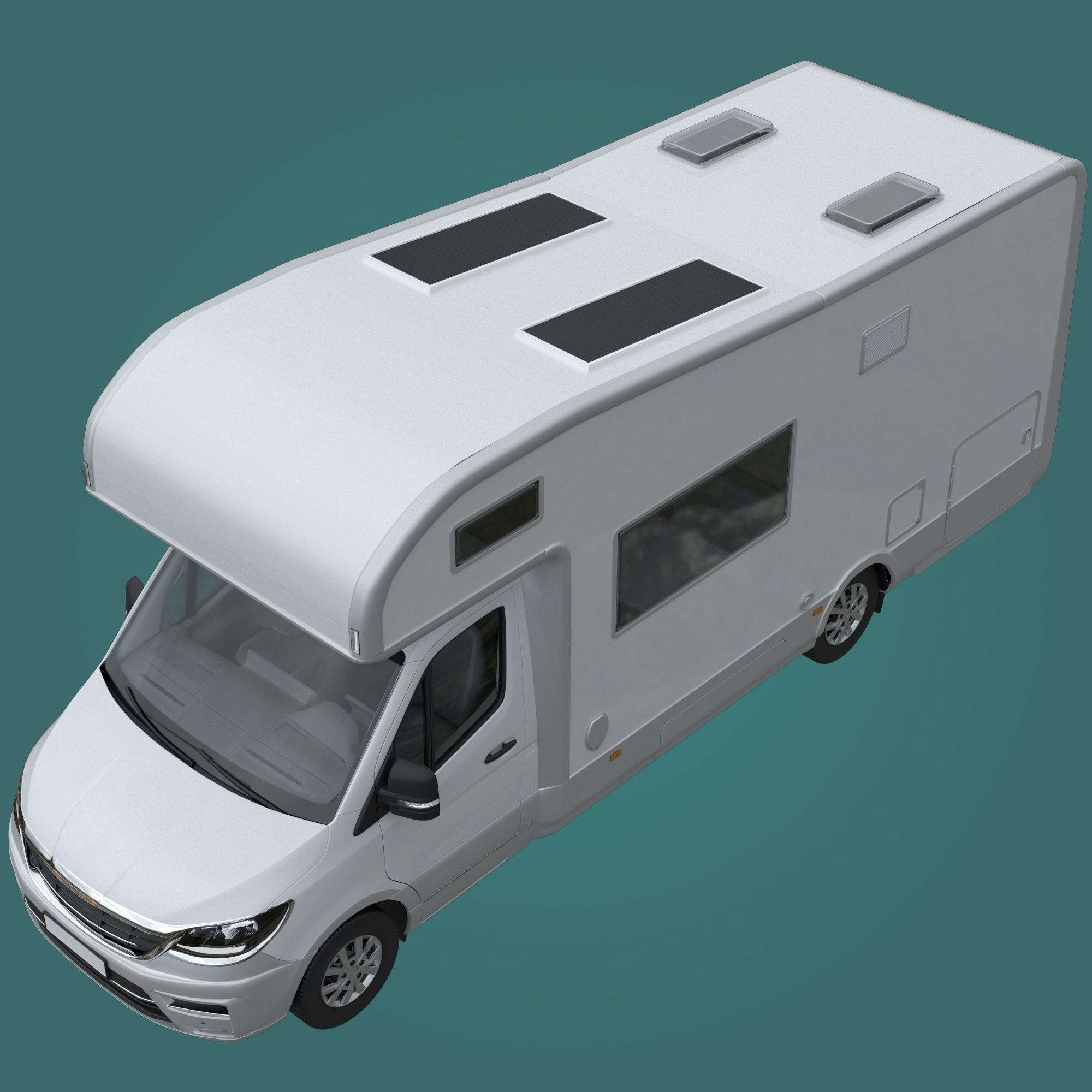Generic MotorHome 3D model | CGTrader