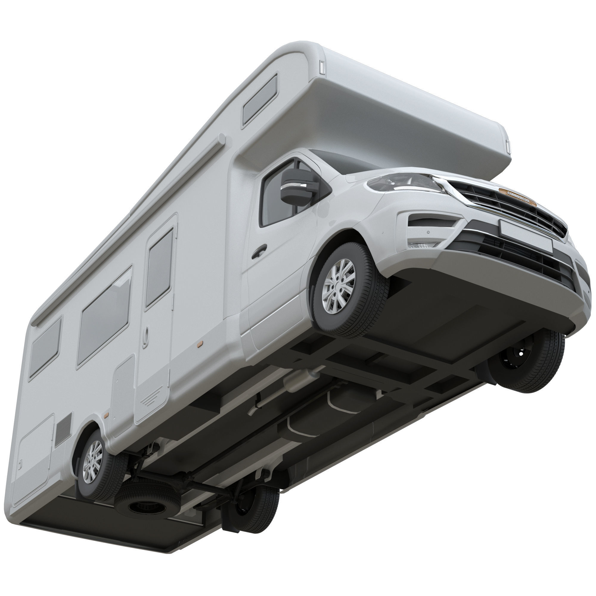 Generic MotorHome 3D model | CGTrader