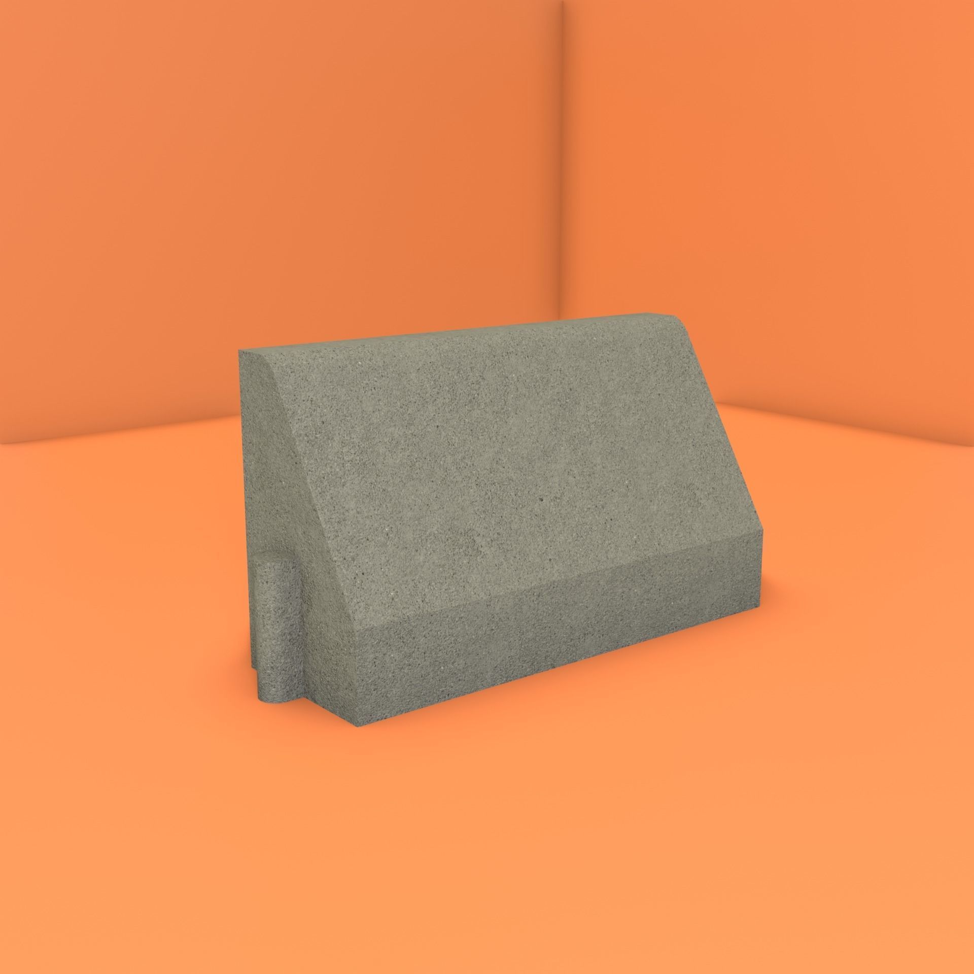 Different Type Of Curb free VR / AR / low-poly 3D model | CGTrader