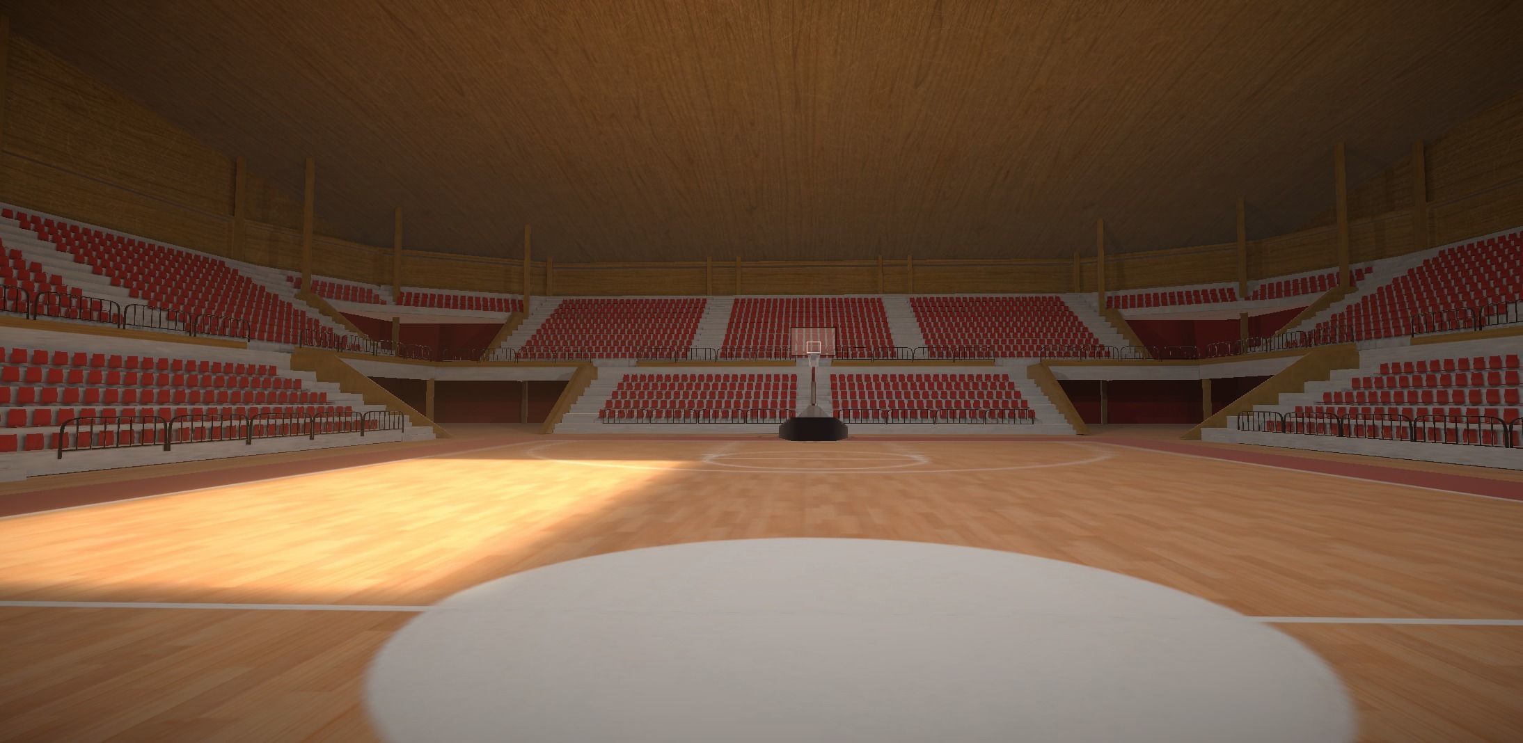 3D model Low-Poly Basketball Arena VR / AR / low-poly | CGTrader