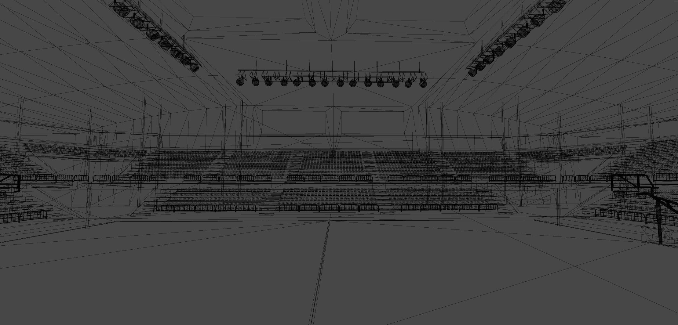 3D model Low-Poly Basketball Arena VR / AR / low-poly | CGTrader