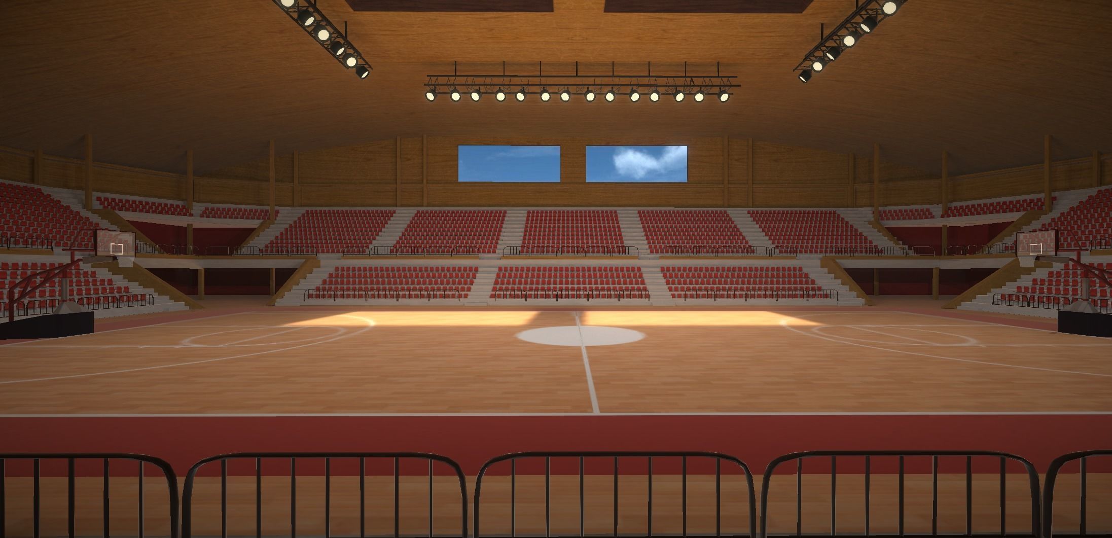 3D model Low-Poly Basketball Arena VR / AR / low-poly | CGTrader