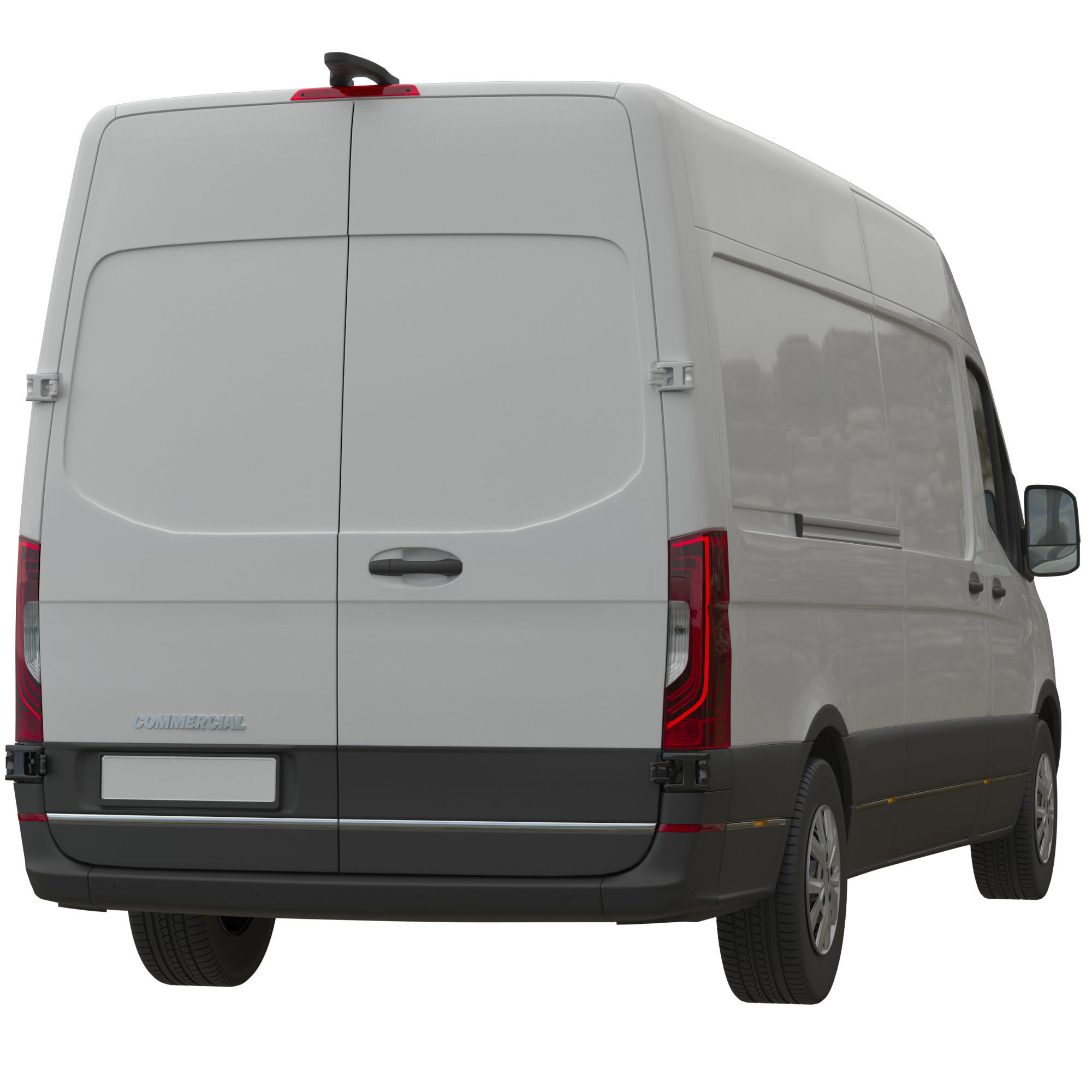 Generic Commercial Cargo Van 3D model | CGTrader
