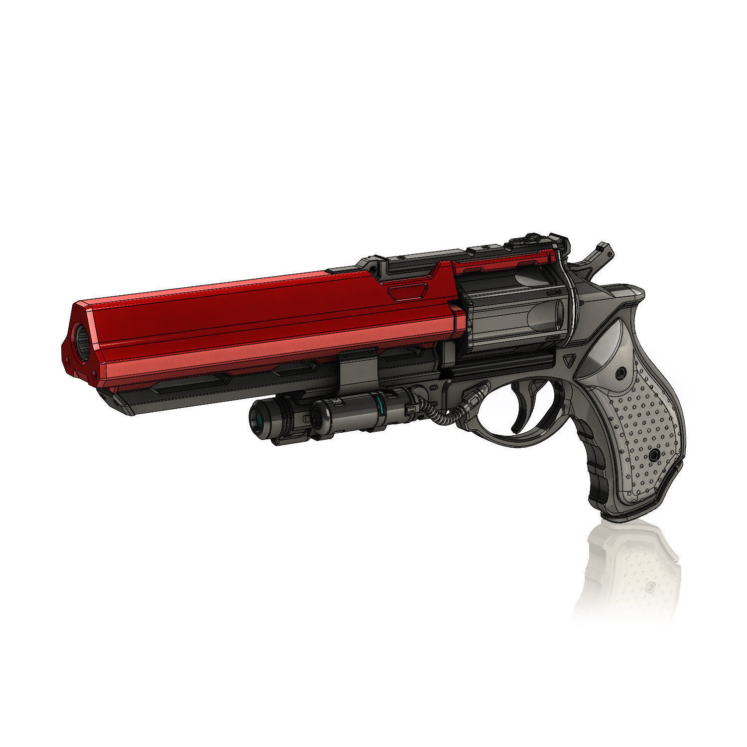 Eyasluna Legendary Hand Cannon 3D model 3D printable | CGTrader