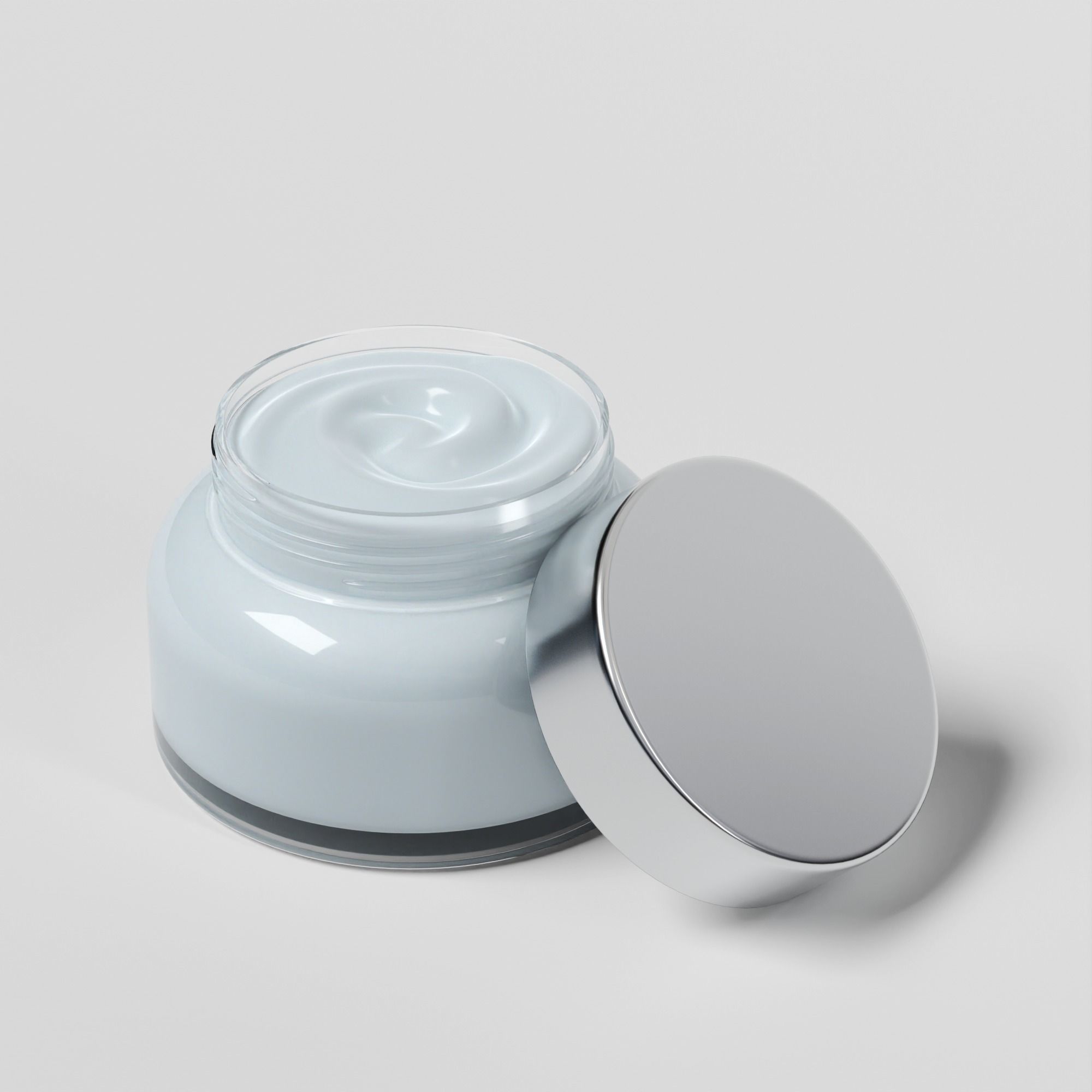 3D model Cream Jar 32 VR / AR / low-poly | CGTrader