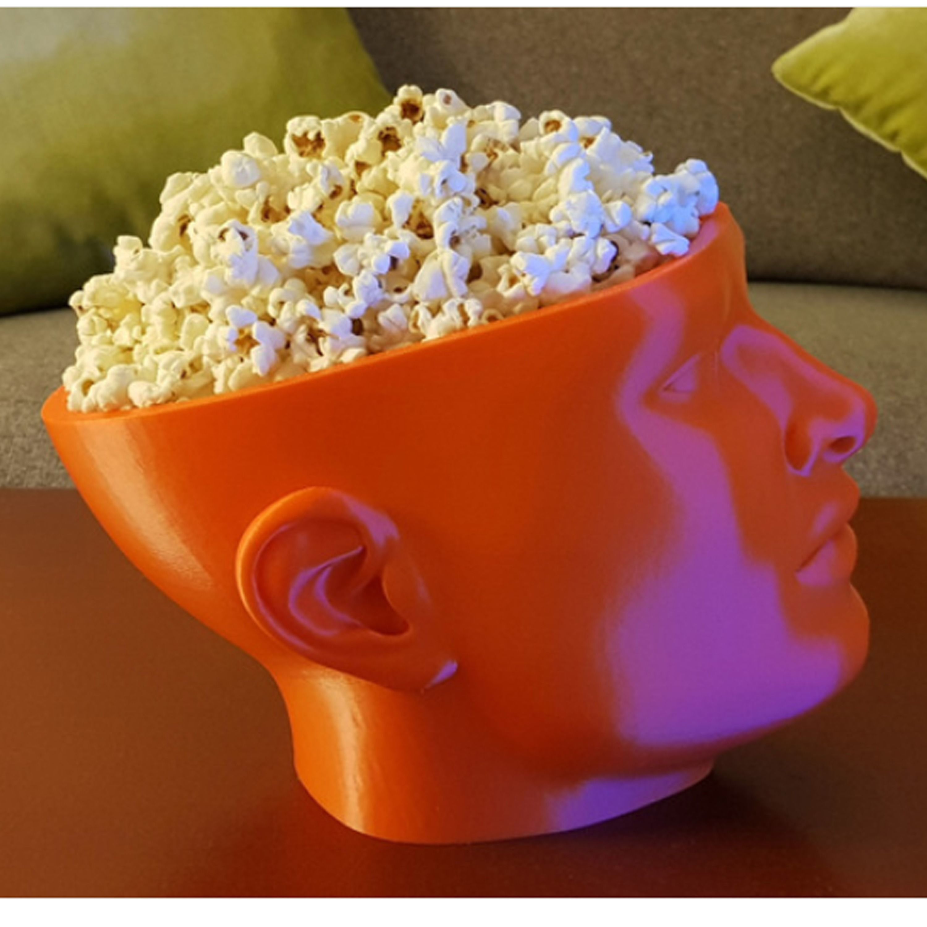 HEAD SHAPED BOWL free 3D model | CGTrader