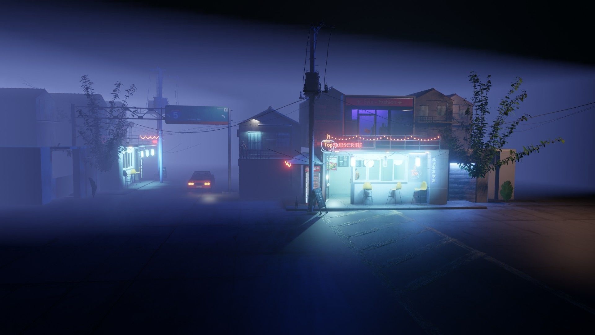 3D model anime shop made in blender VR / AR / low-poly | CGTrader