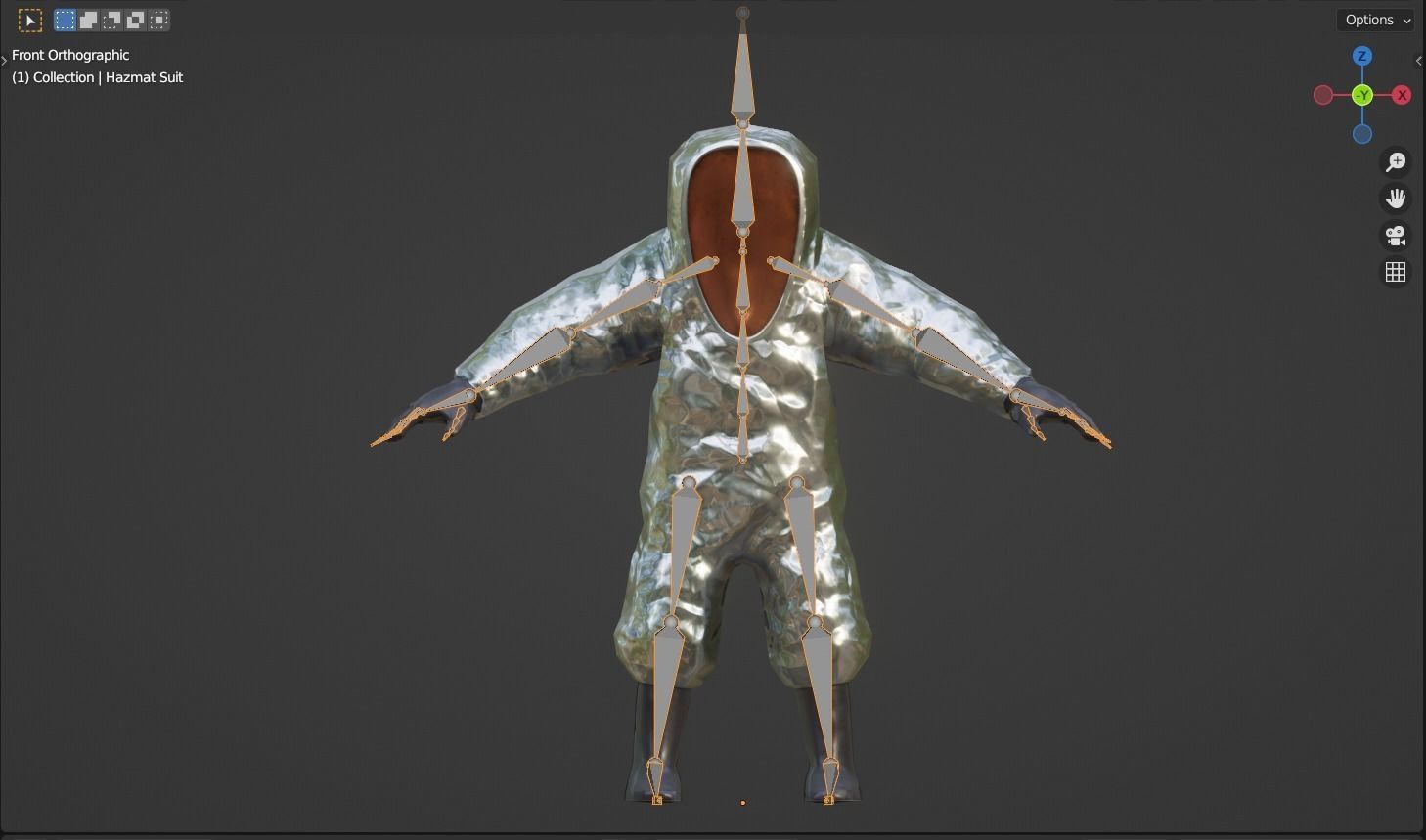 3D model Hazmat Suit VR / AR / low-poly | CGTrader