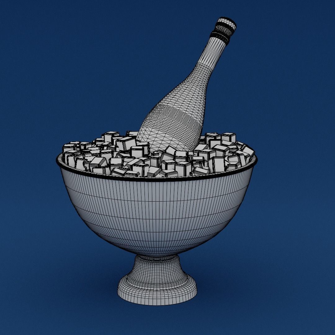 Ice bucket 3D model | CGTrader