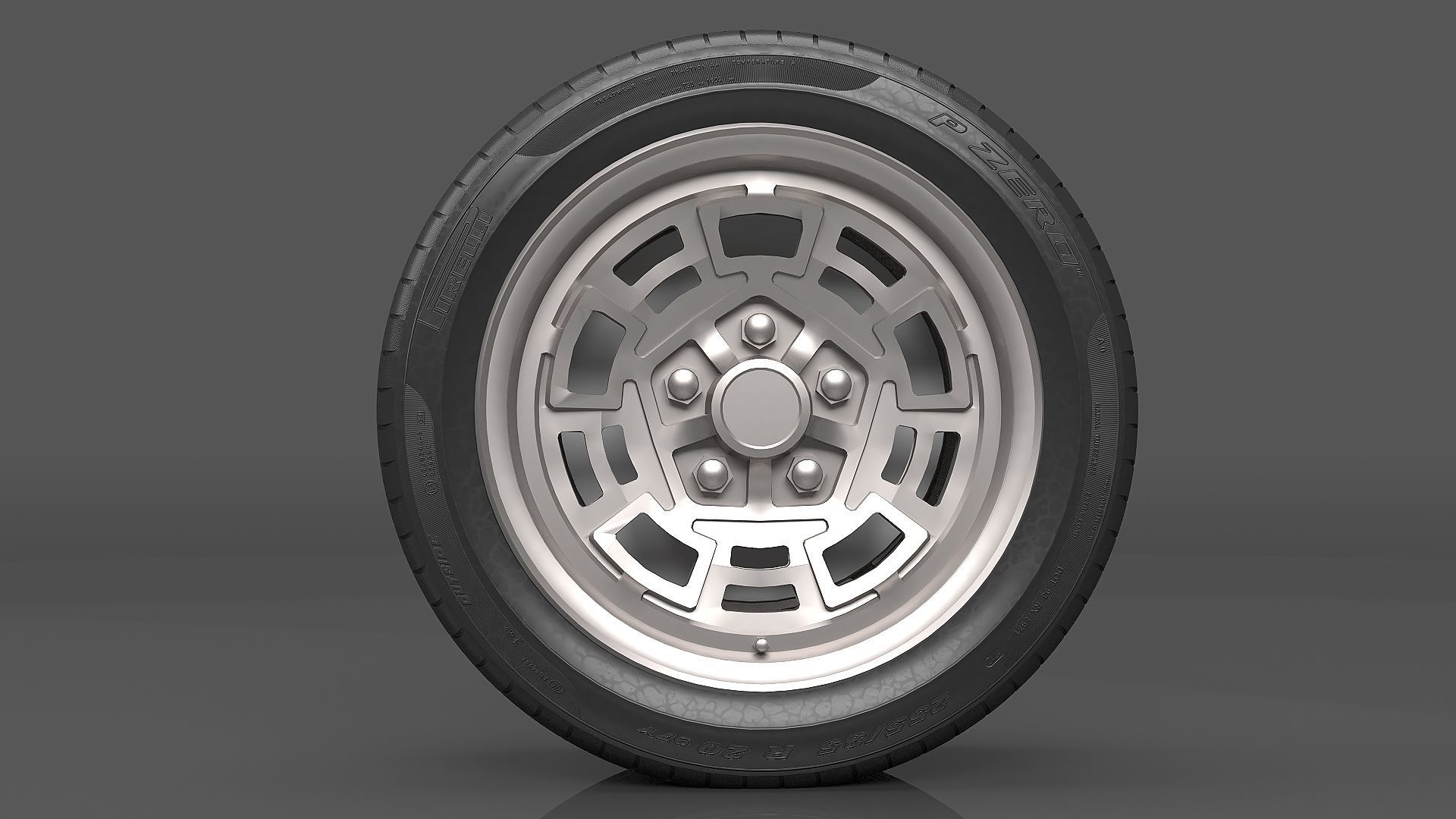 Realistic Wheel Tire 6 3D model | CGTrader