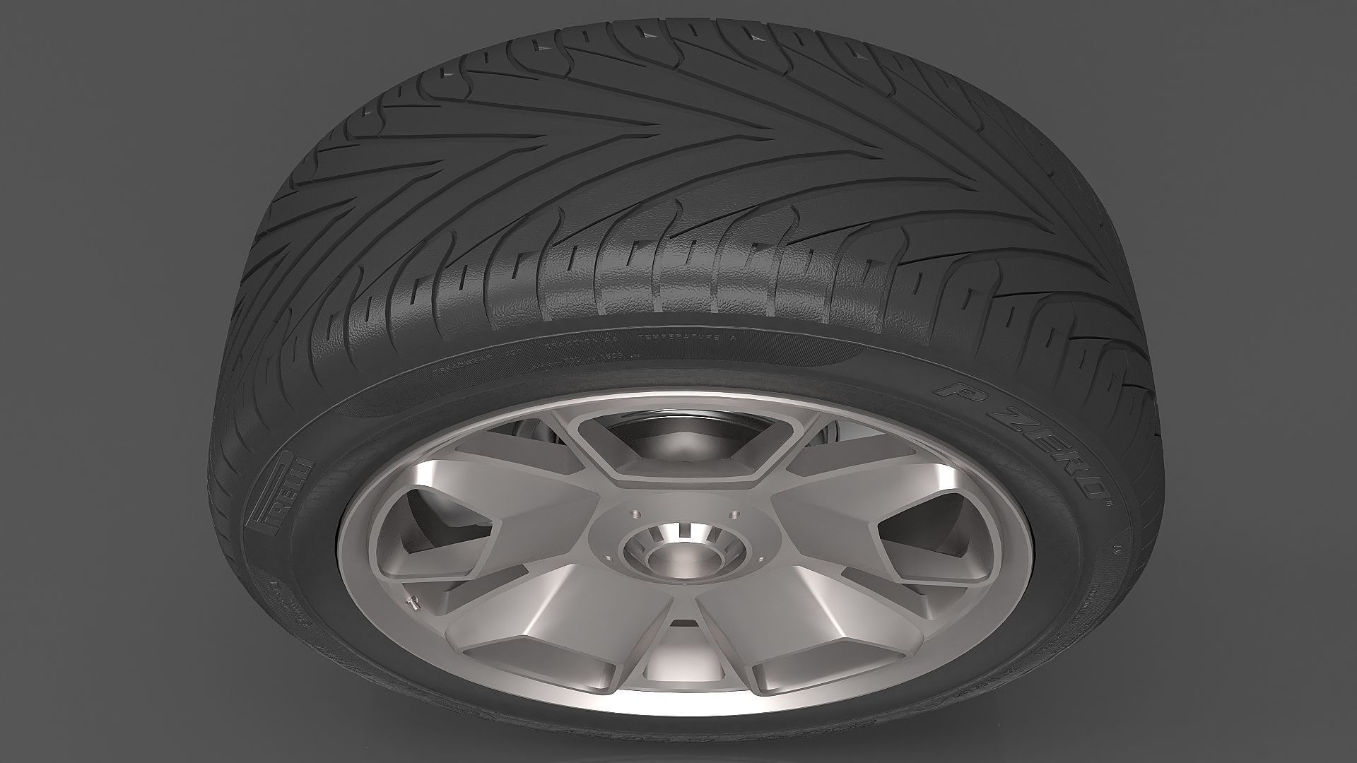 Realistic Wheel Tire 7 3D model | CGTrader