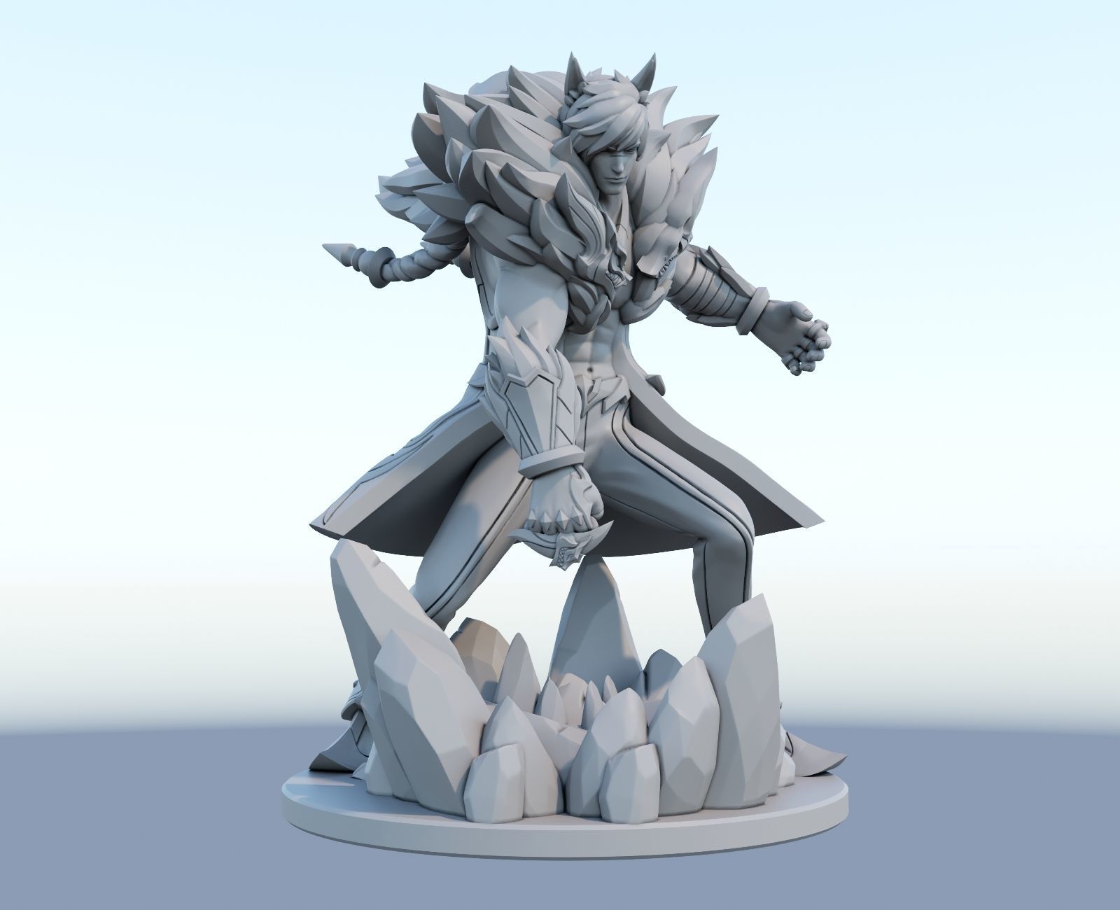 sett league of legends 3d print model 3D model 3D printable | CGTrader