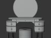 DEVON DEVON Zelda Vanity Table 3D model | CGTrader