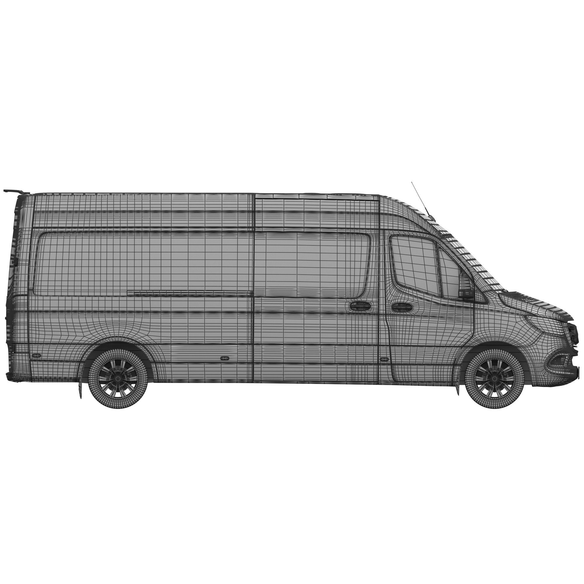 Mercedes-Benz Sprinter L3H2 3D model | CGTrader