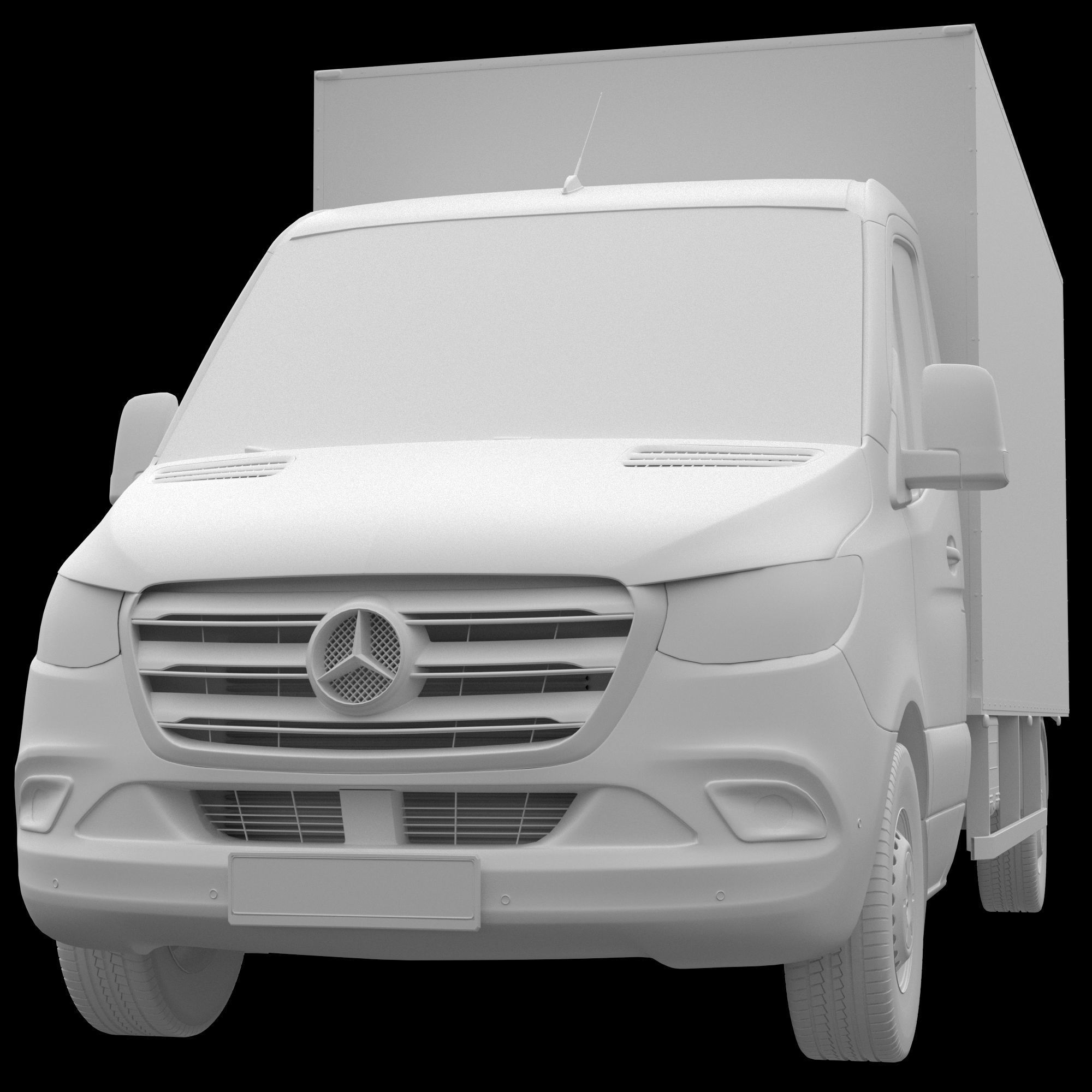 Mercedes-Benz Sprinter Isothermal L3 3D model | CGTrader