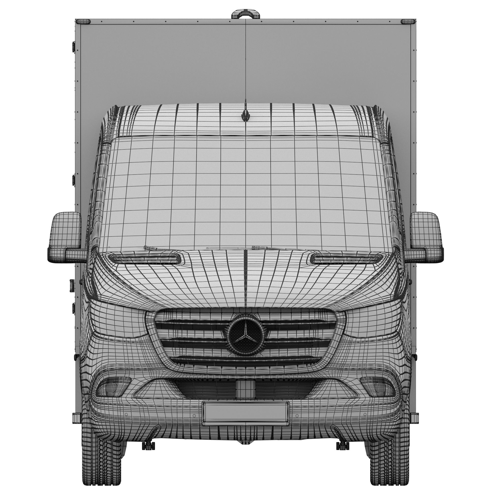 Mercedes-Benz Sprinter Isothermal L3 3D model | CGTrader