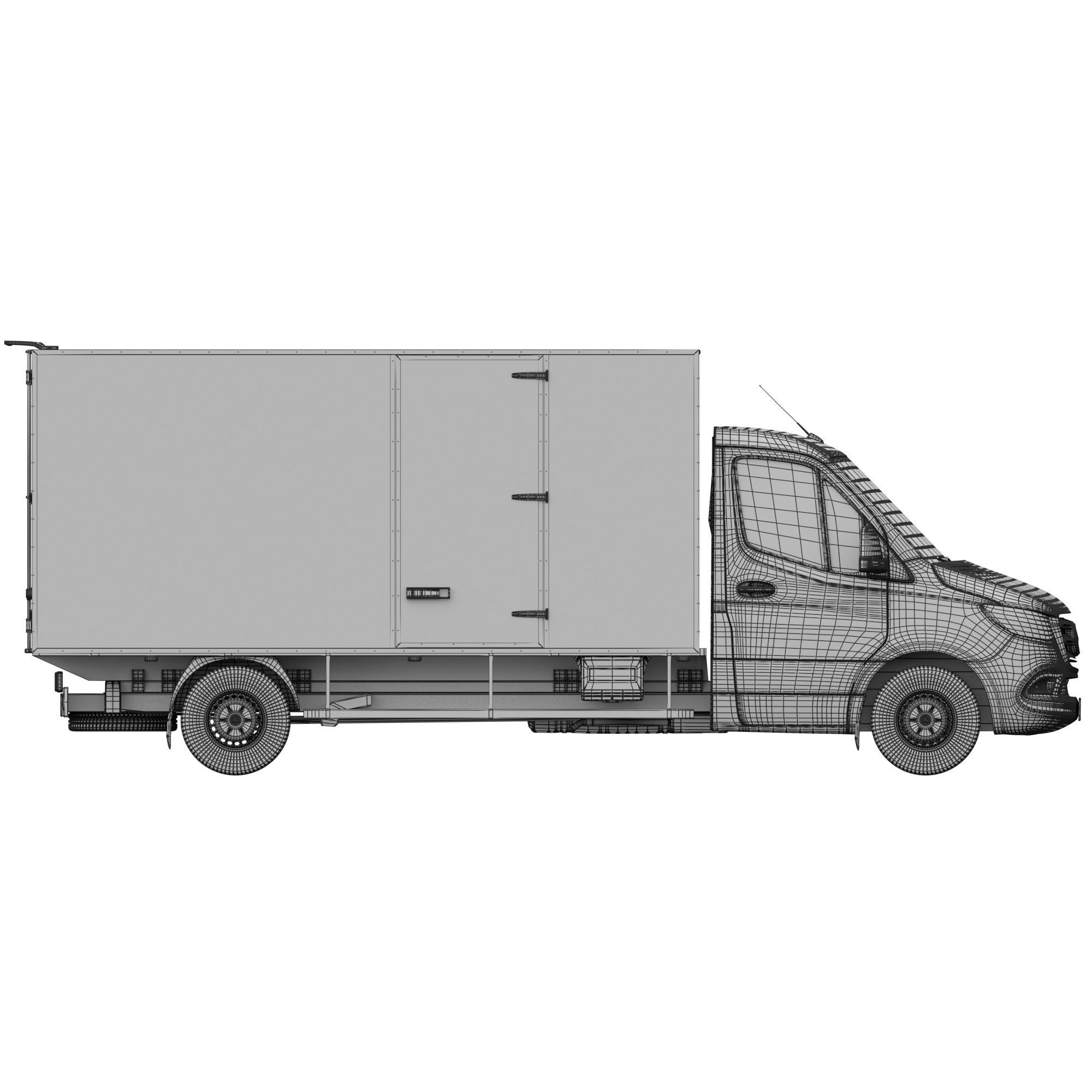 Mercedes-Benz Sprinter Isothermal L3 3D model | CGTrader