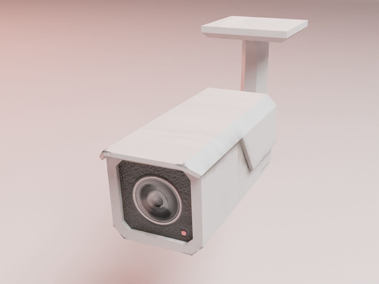 3D model Security Camera CCTV - Low Poly VR AR 3D Model Game Ready ...