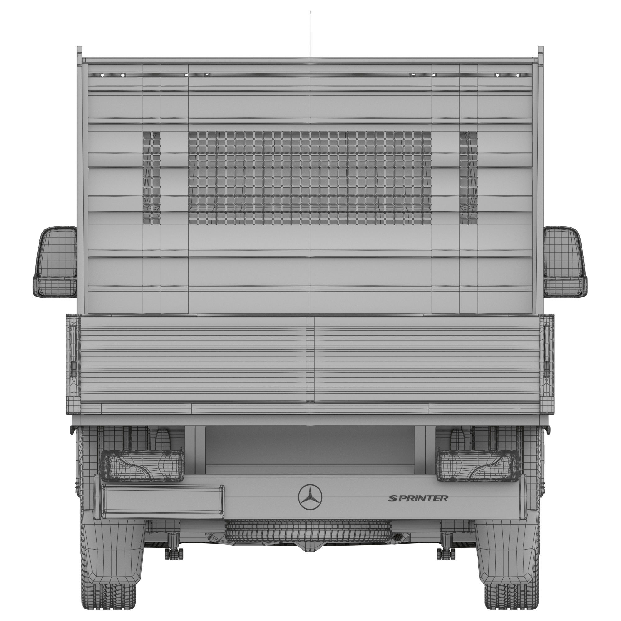 Mercedes-Benz Sprinter Chassis Cab L1 3D model | CGTrader