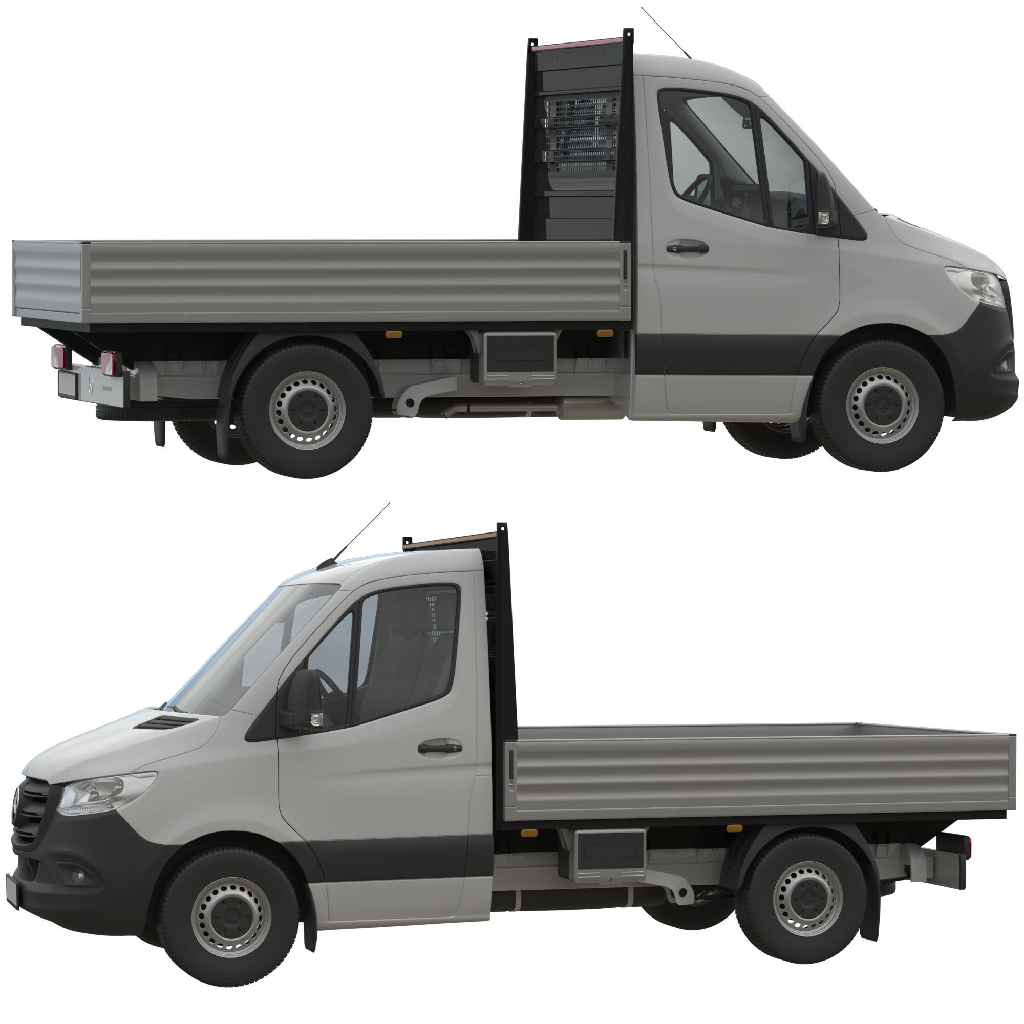 Mercedes-Benz Sprinter Chassis Cab L1 3D model | CGTrader