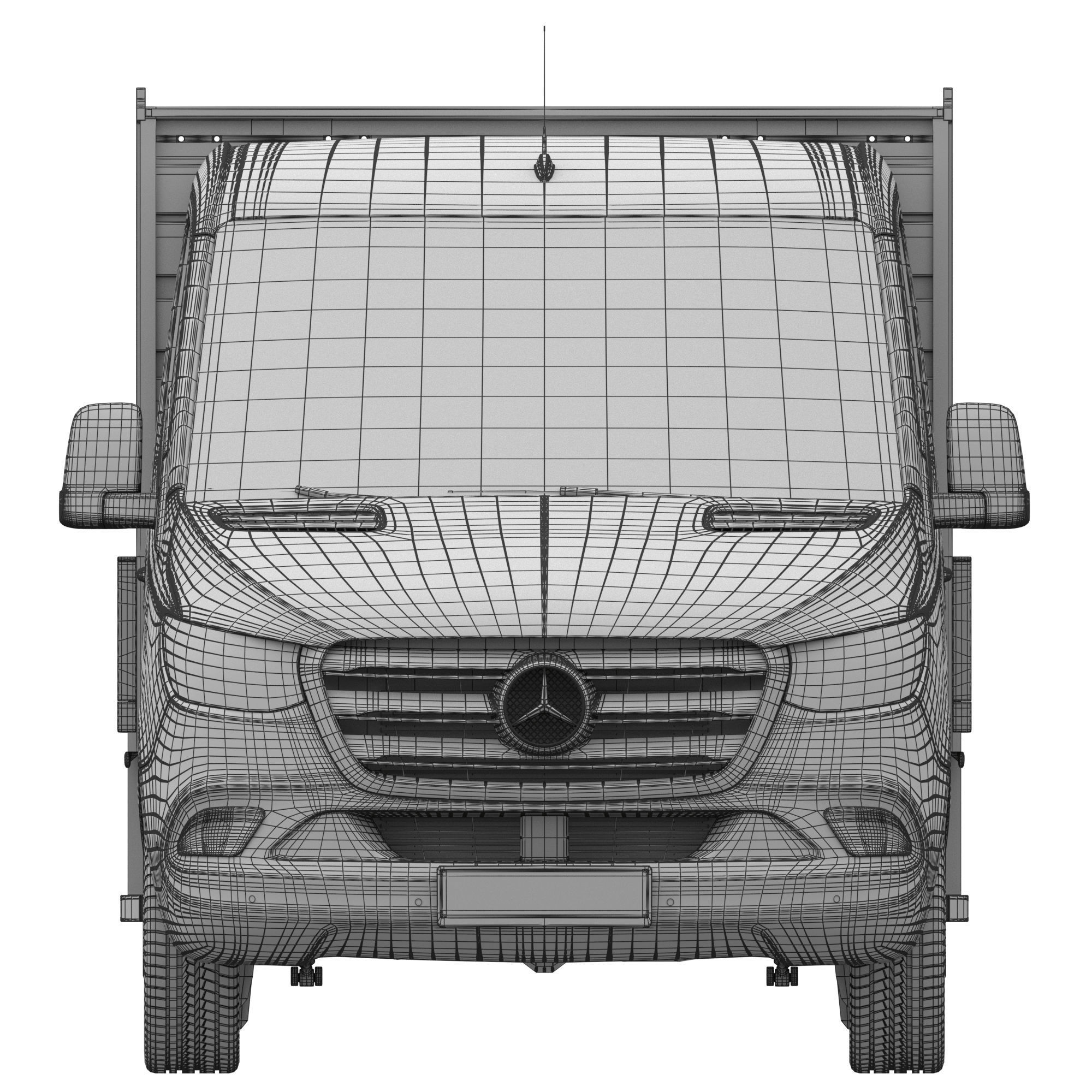 Mercedes-Benz Sprinter Chassis Cab L3 3D model | CGTrader