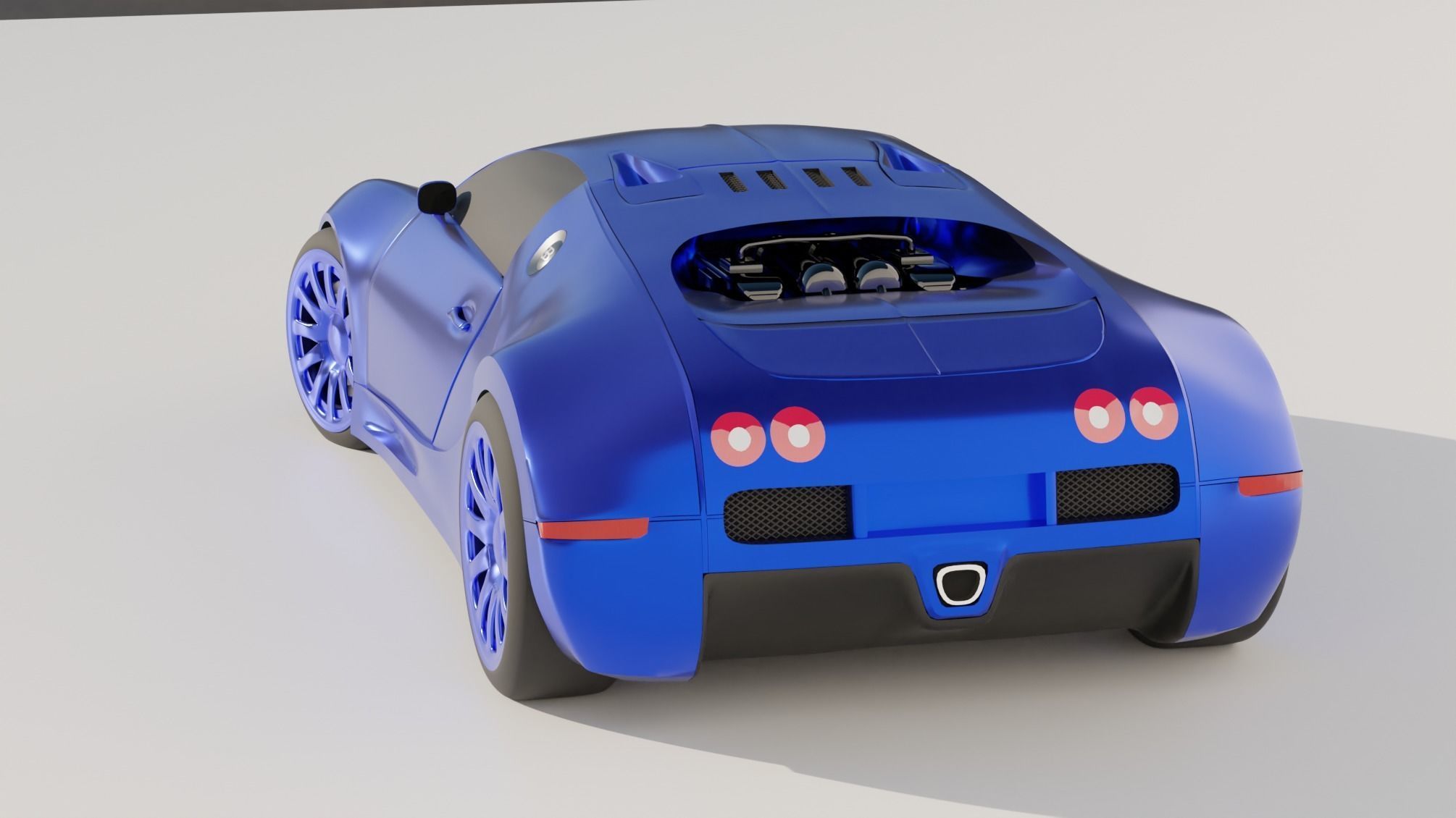3D model 4 models bugatti VR / AR / low-poly | CGTrader