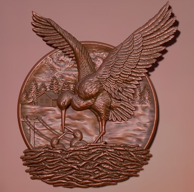 27 pieces 3D Relief Animals Hunting STL format 3D model 3D printable ...