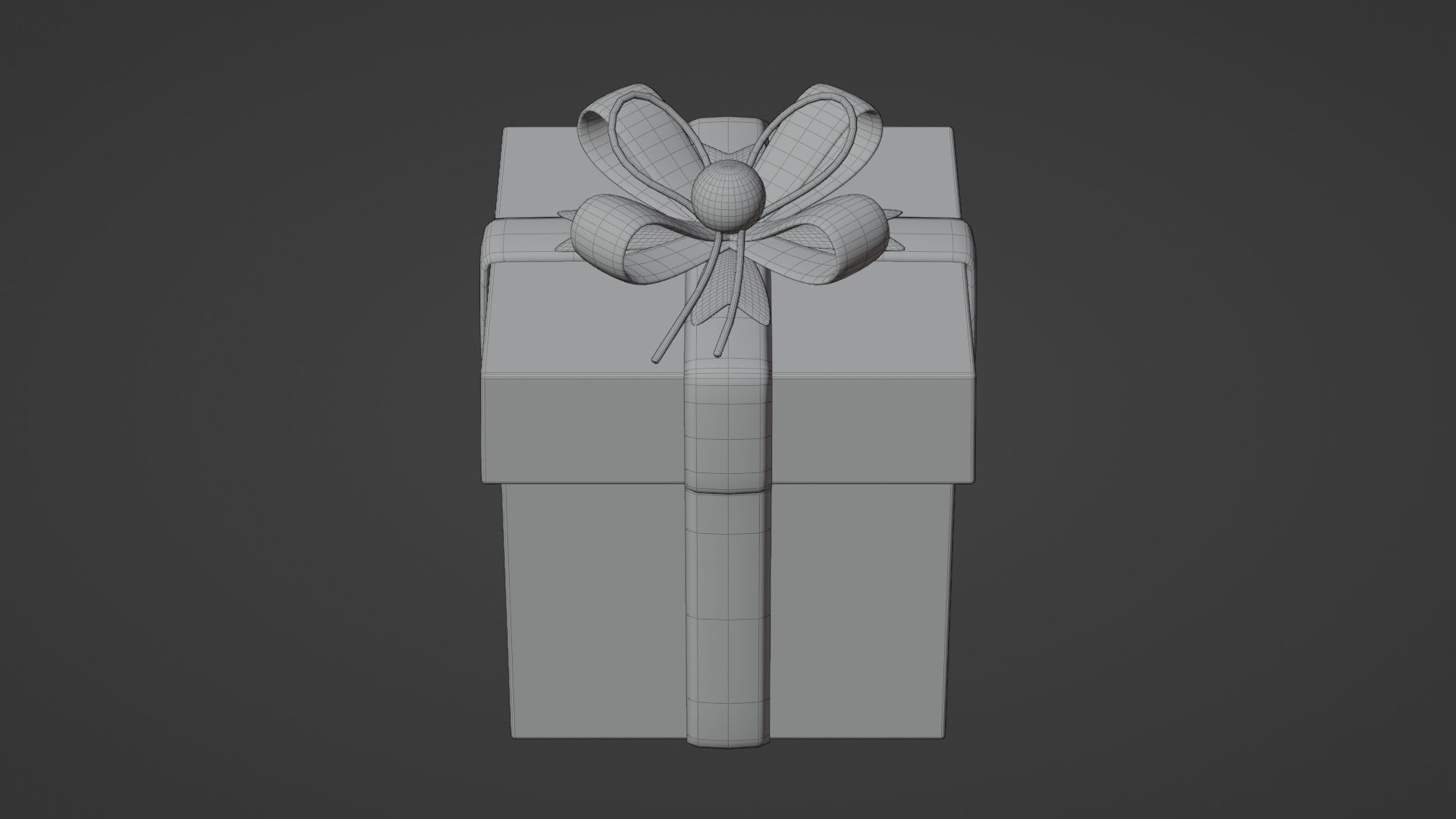 Giftbox gift box with bow free 3D model | CGTrader