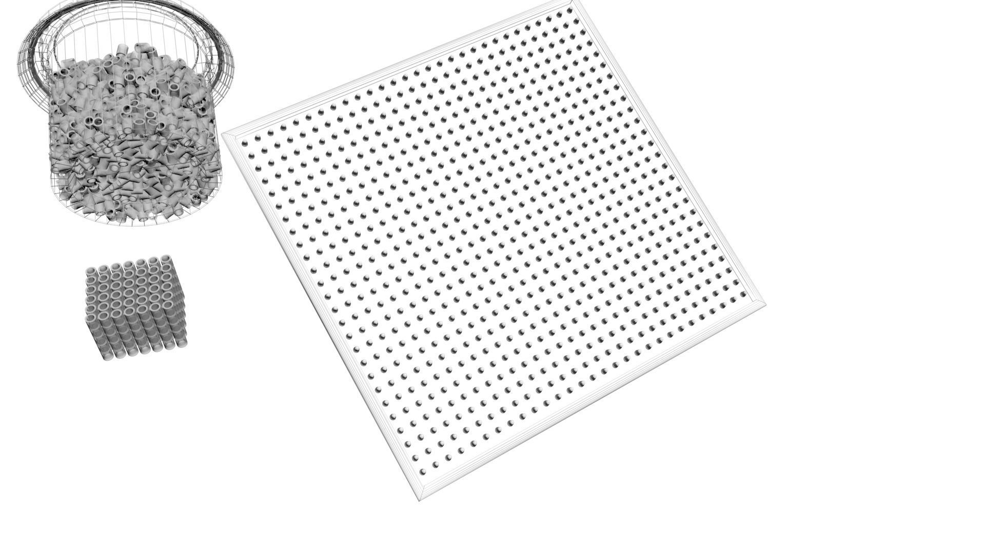 Hama Beads 3D model | CGTrader