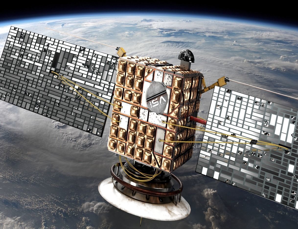 Post Apocalyptic Sci-fi Damaged Satellite 3D model | CGTrader