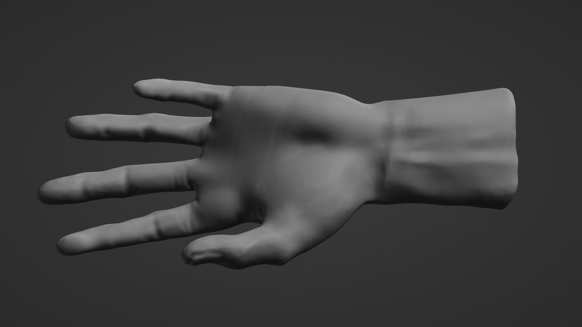 Male Left Hand 3D model | CGTrader