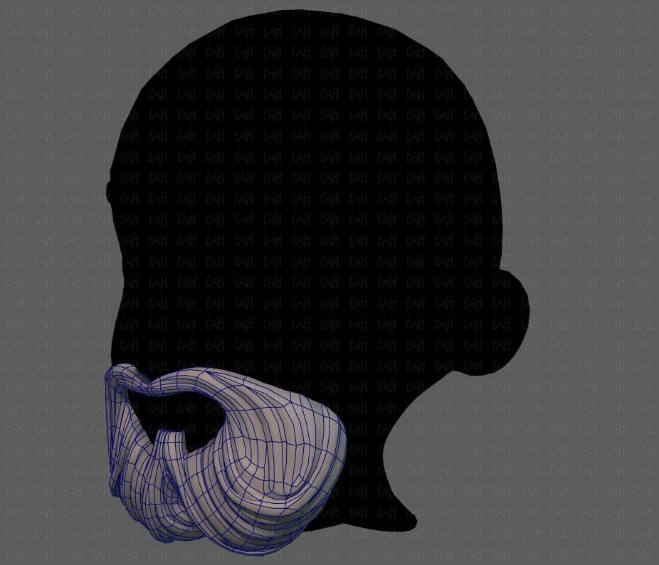 3D model Beard V27 VR / AR / low-poly | CGTrader