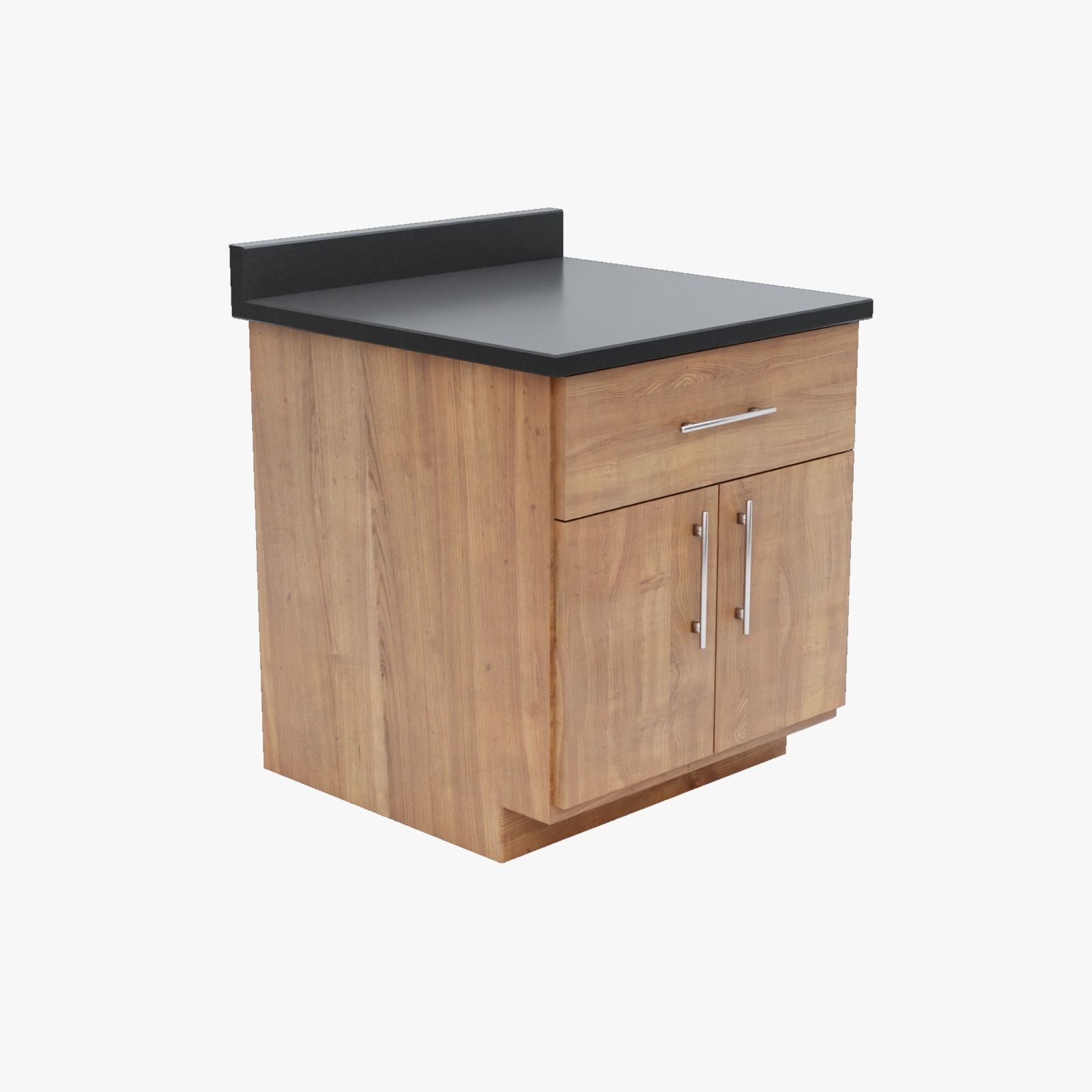 Modern Kitchen Counter End Piece 3D model | CGTrader