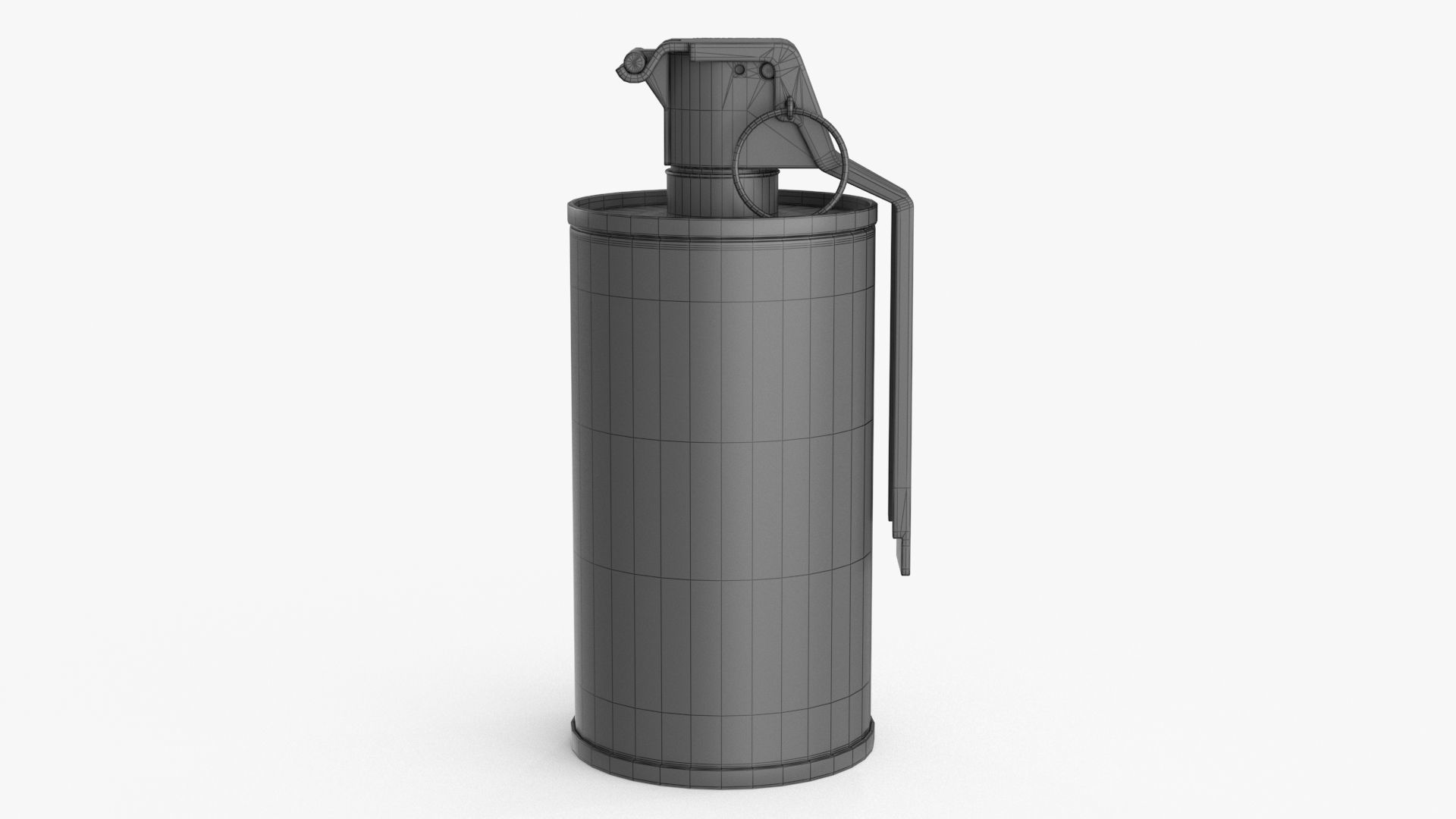 3D model Hand Grenade v6 smoke VR / AR / low-poly | CGTrader