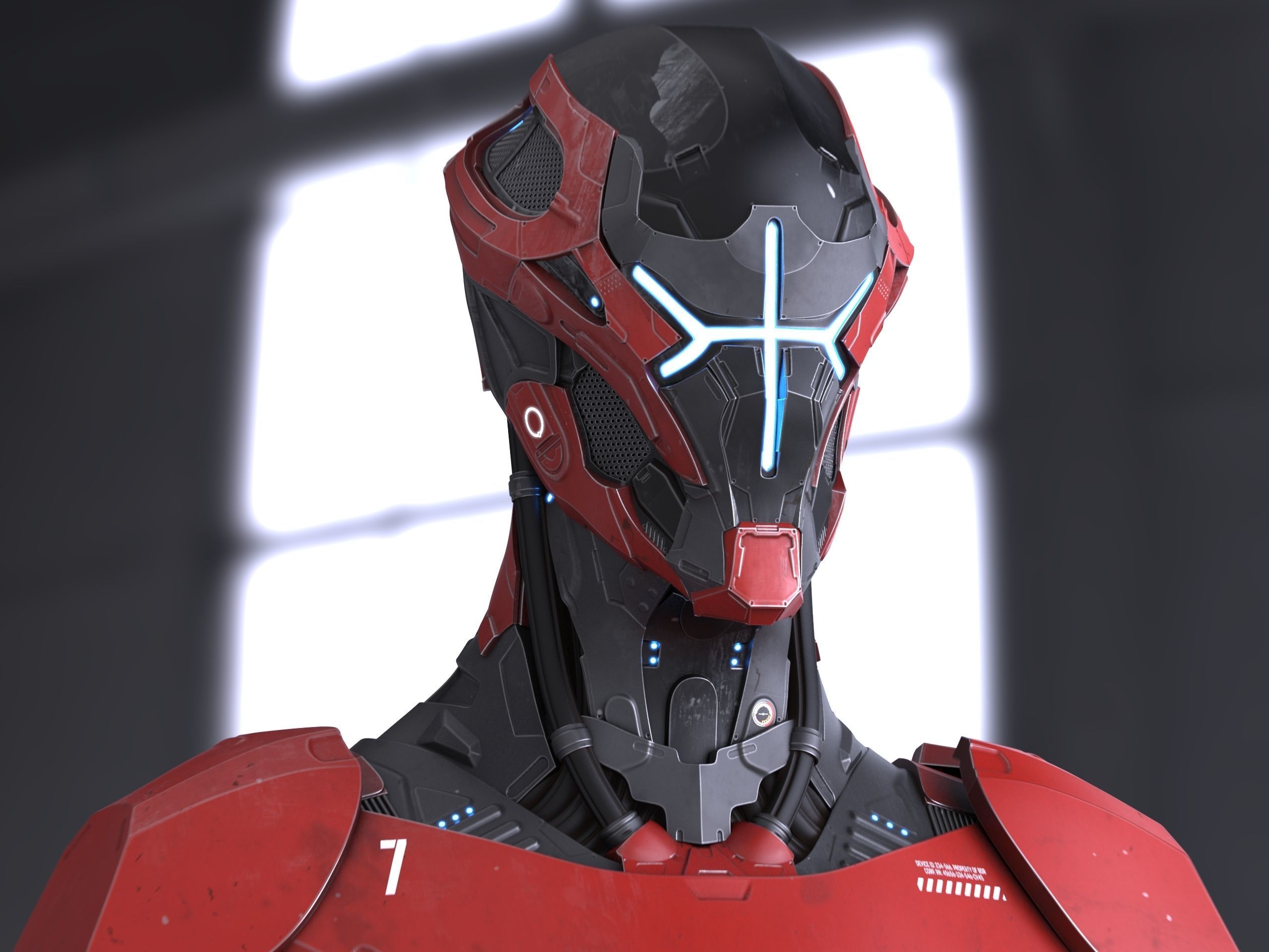 Robot 3D model 3D printable | CGTrader