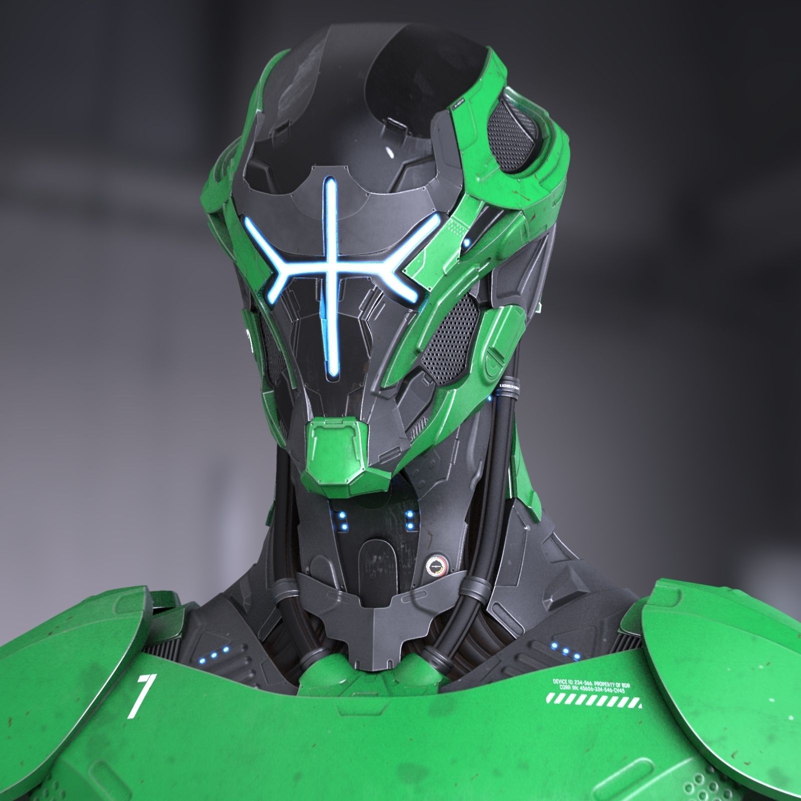 Robot 3D model 3D printable | CGTrader