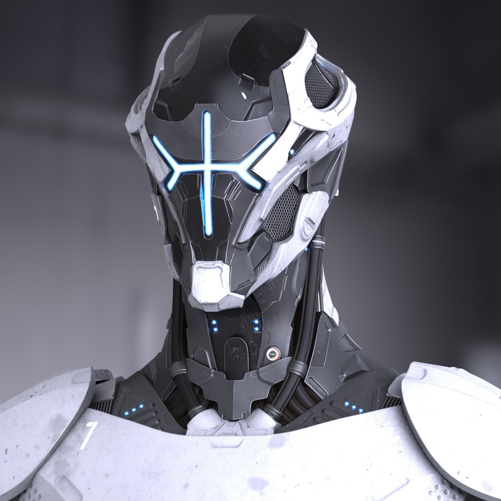 Robot 3D model 3D printable | CGTrader