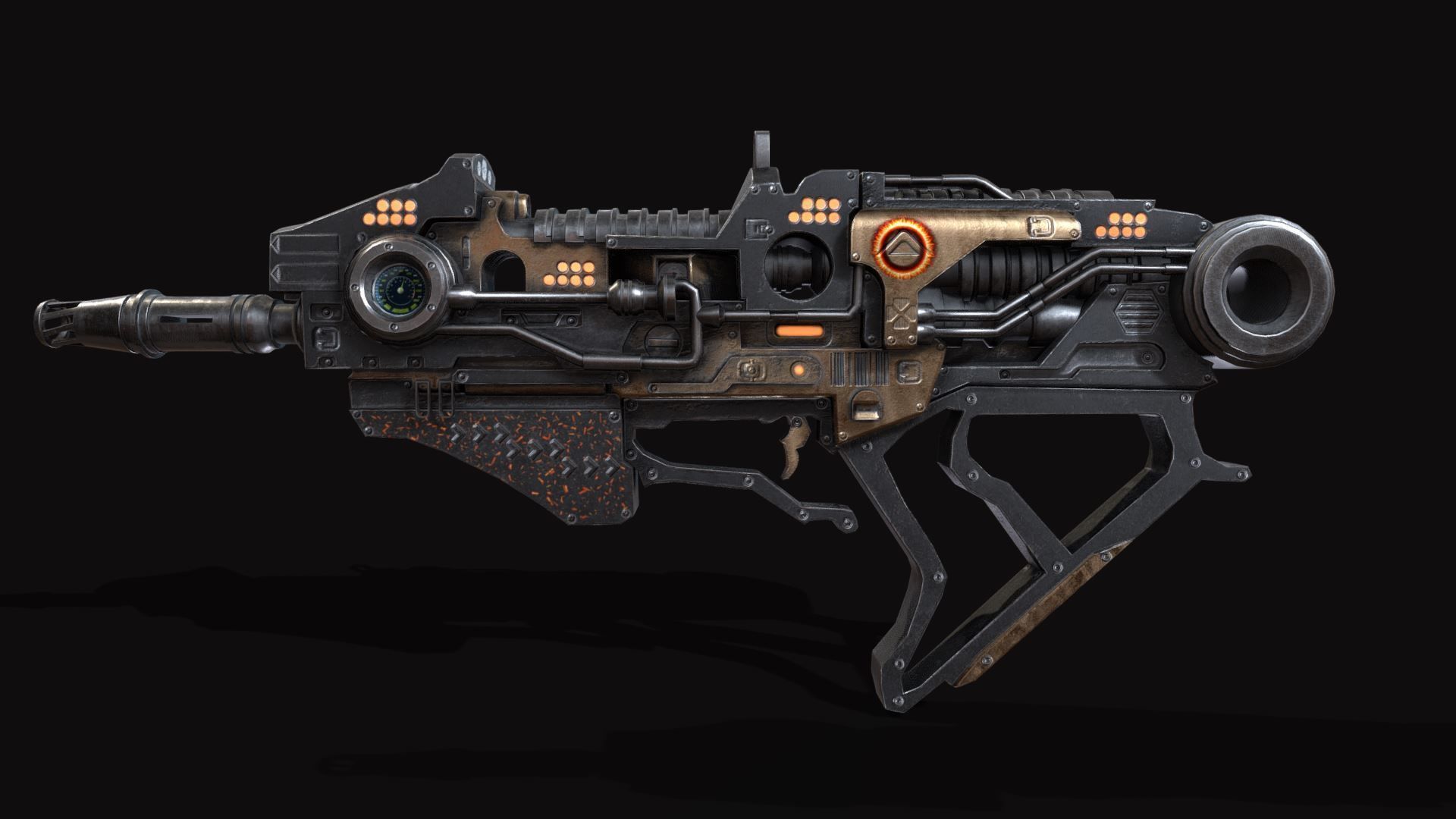 3D model Sci-Fi Rifles VR / AR / low-poly | CGTrader