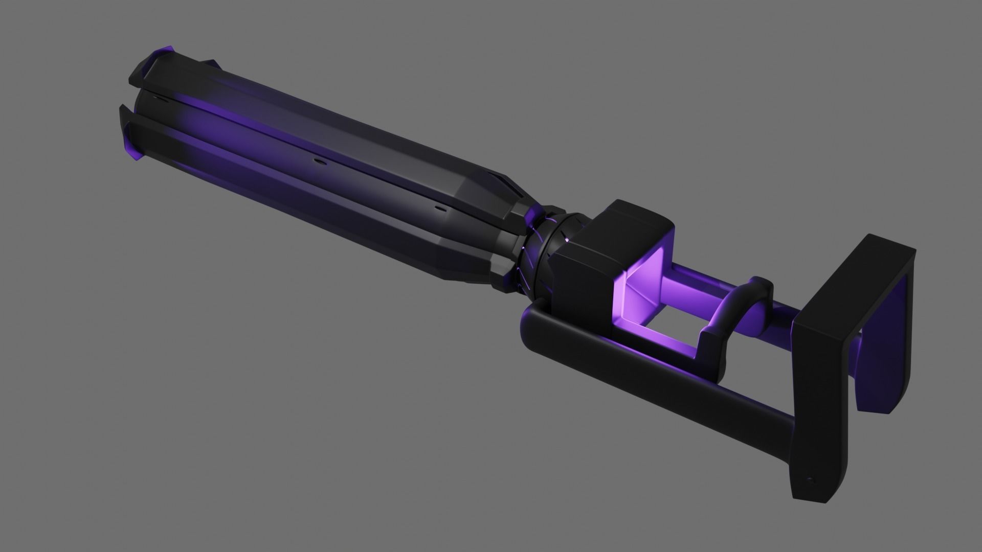 Black Rock Shooter Cannon 3D model | CGTrader