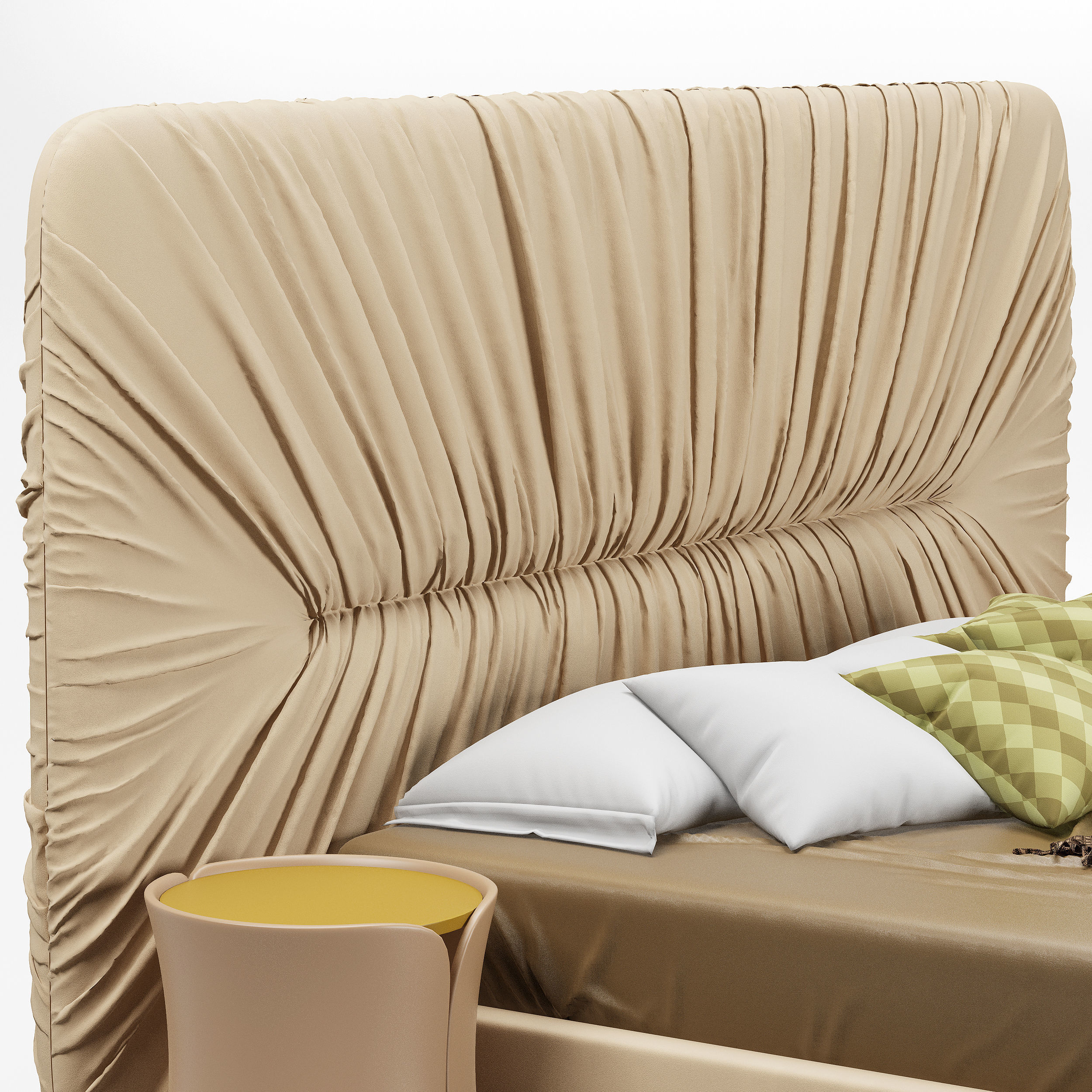 LAURAMERONI DRAPE BED 3D model | CGTrader