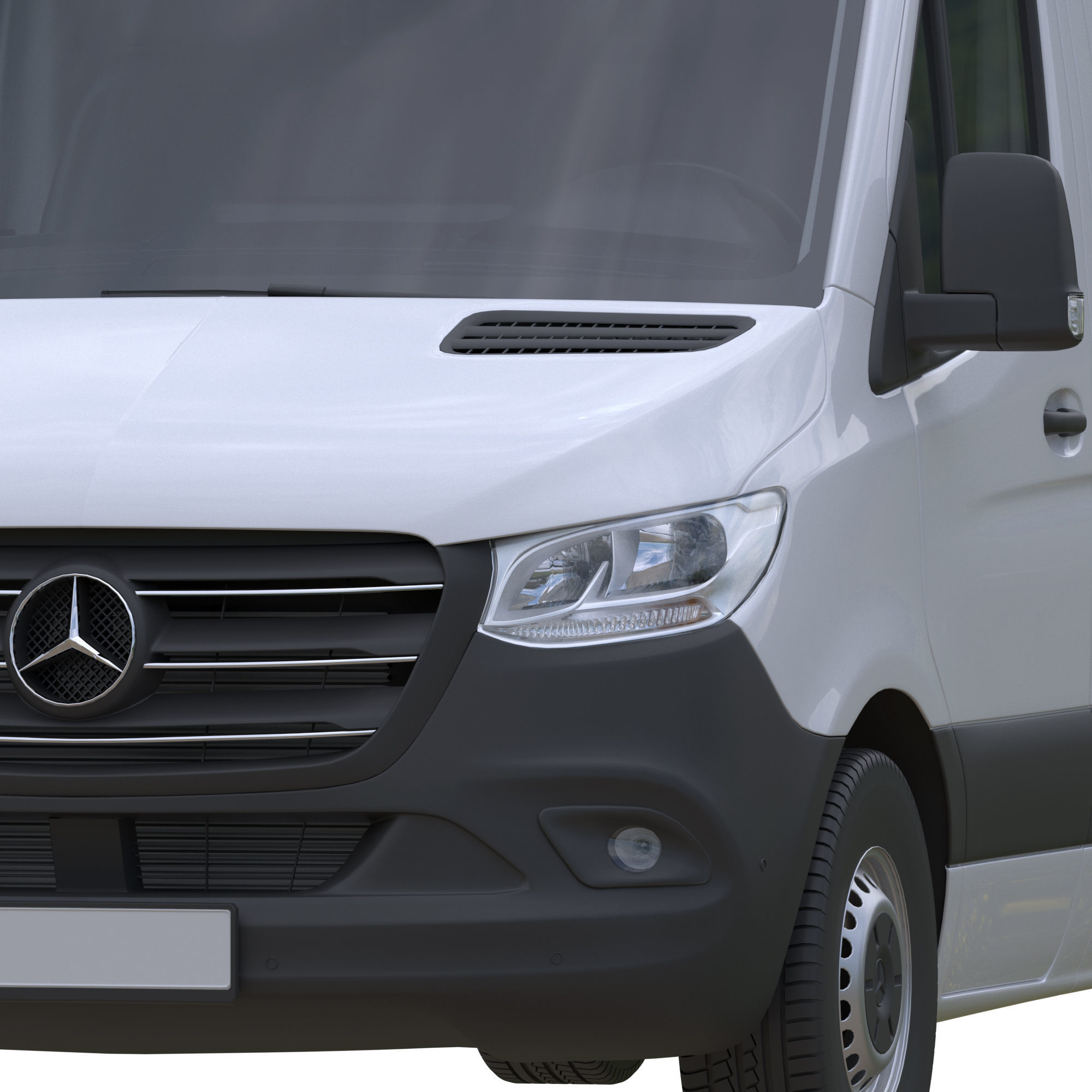 Mercedes-Benz Sprinter L4H2 Van 3D model | CGTrader