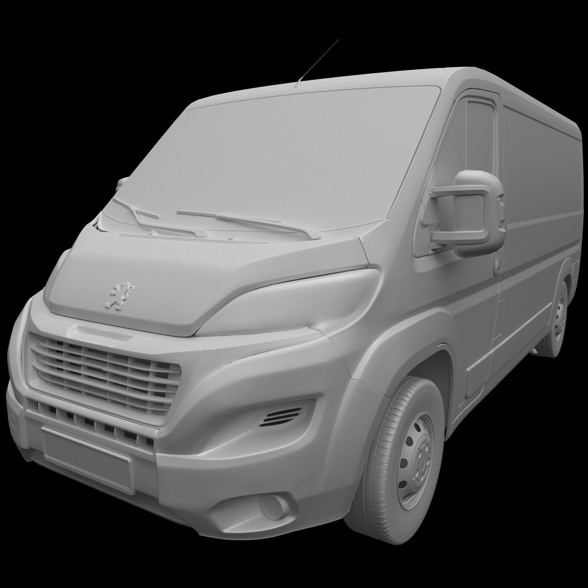 Peugeot Boxer L2H1 Van 3D model | CGTrader