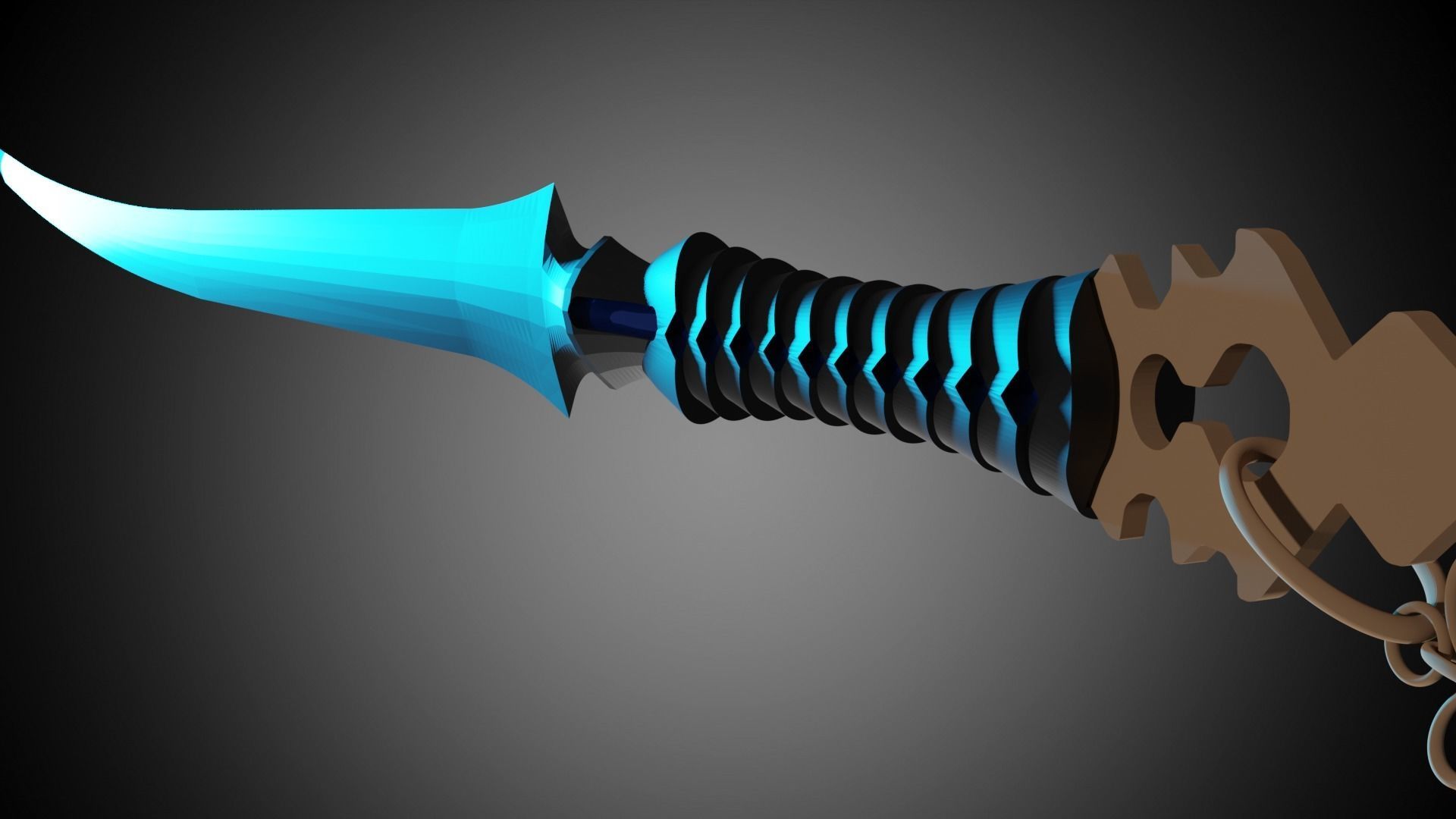 Blade and Soul - Twilights Edge sword 3D model 3D printable | CGTrader