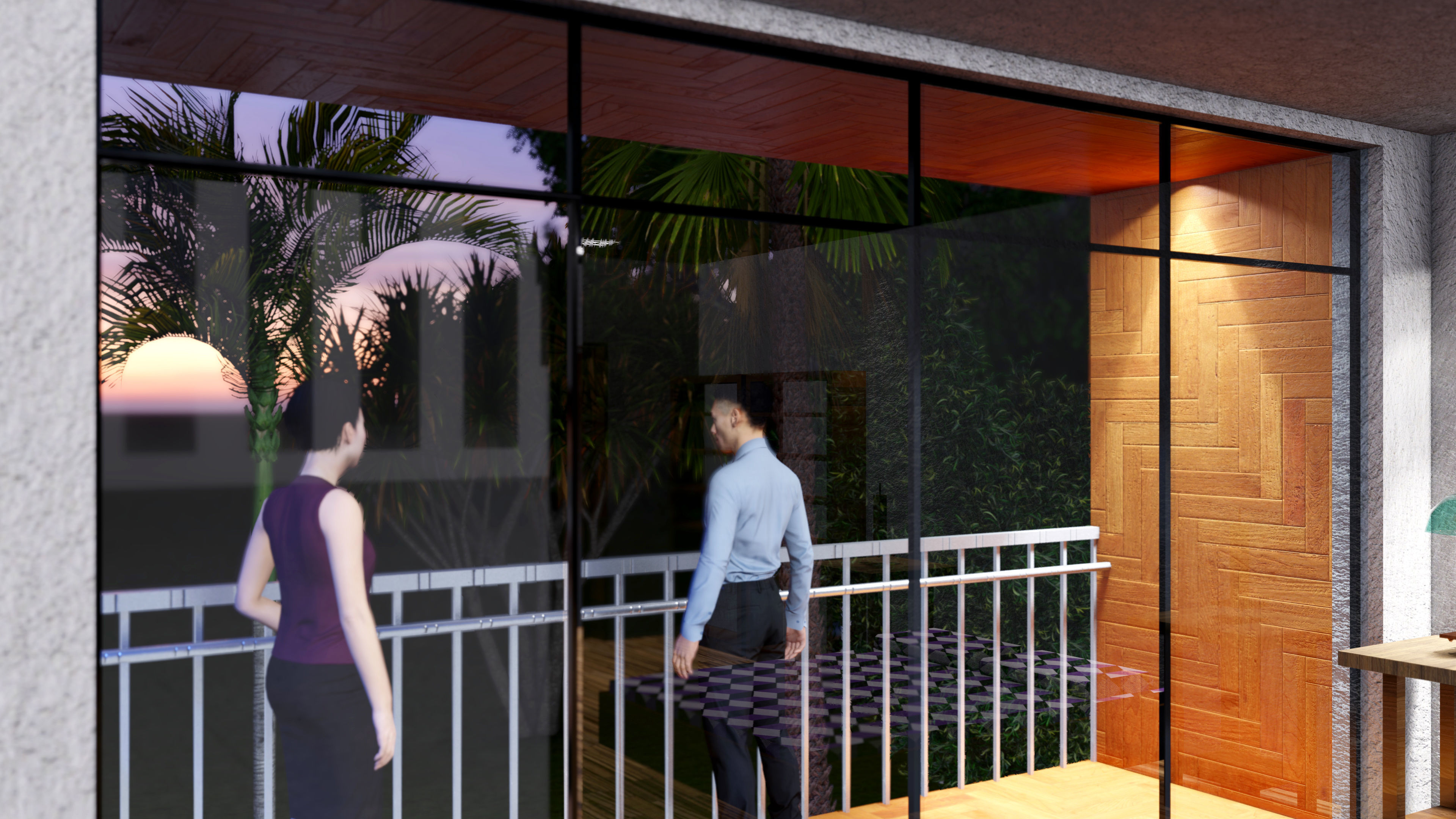 Modern RMDC House Revit Modeling Visualization Walkthrough 3D model ...