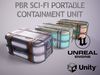 3D model PBR SciFi Portable Containment Unit VR / AR / low-poly | CGTrader