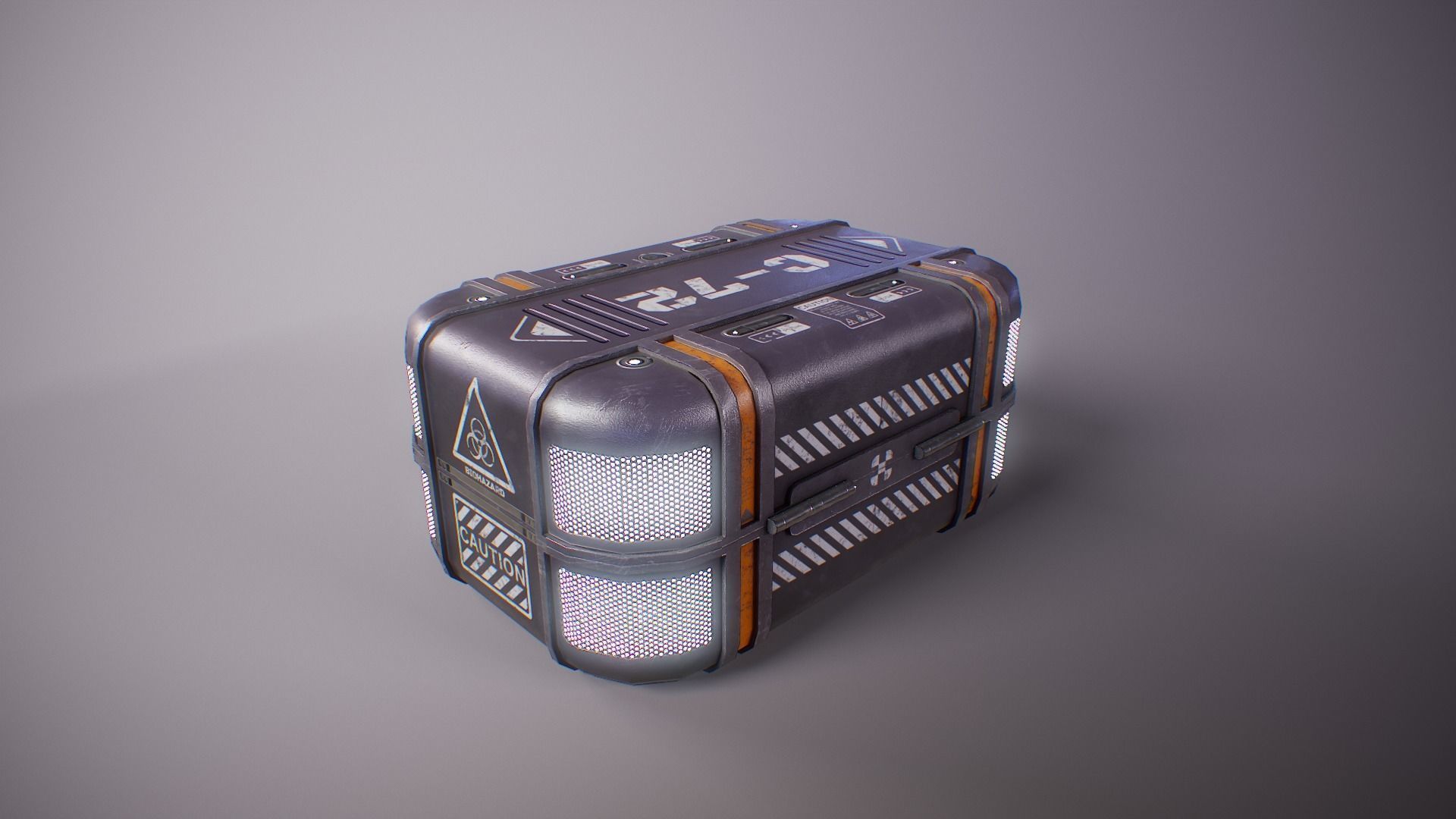 3D model PBR SciFi Portable Containment Unit VR / AR / low-poly | CGTrader
