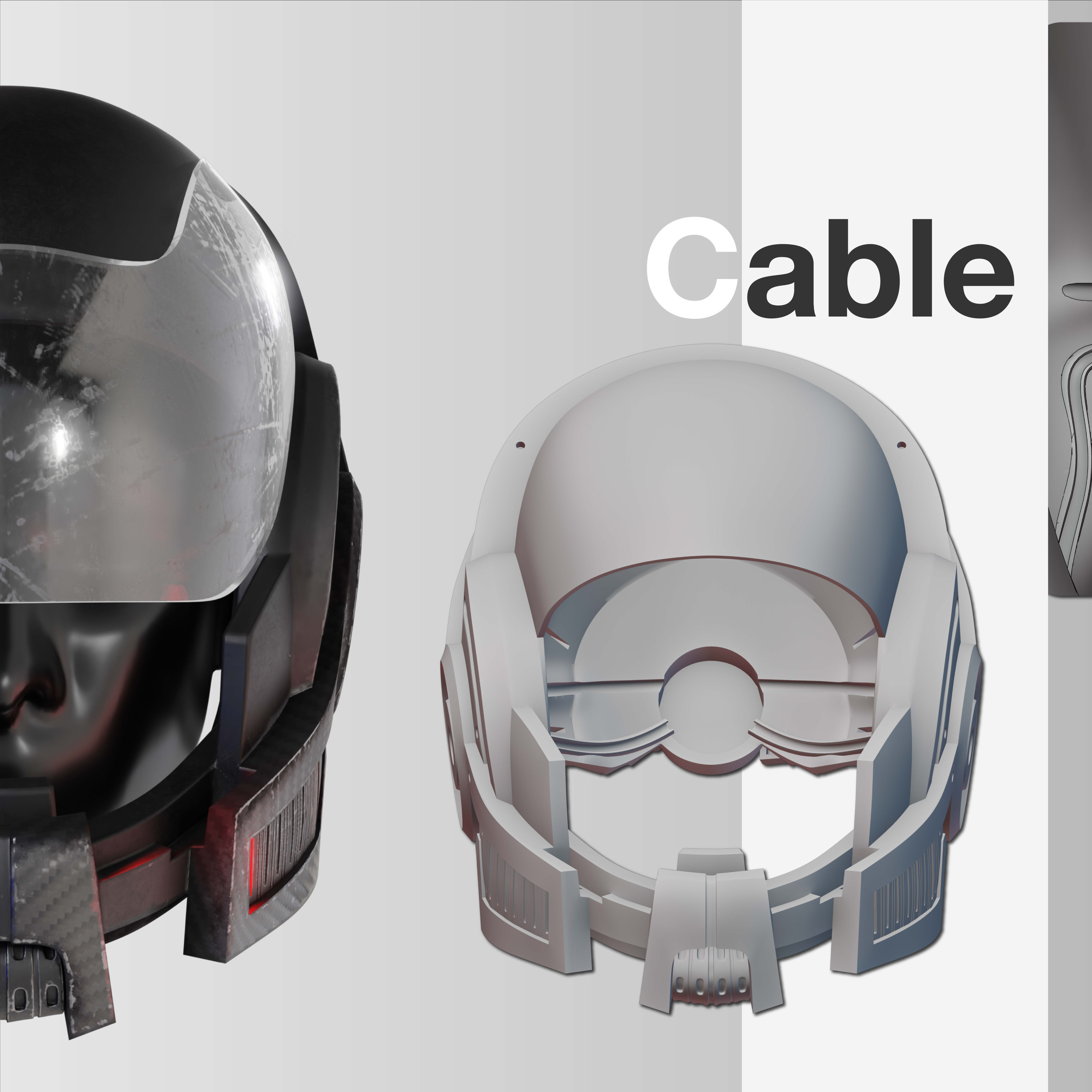 Mass Effect - N7 Helmet Shepard 3D Model 3D model 3D printable | CGTrader